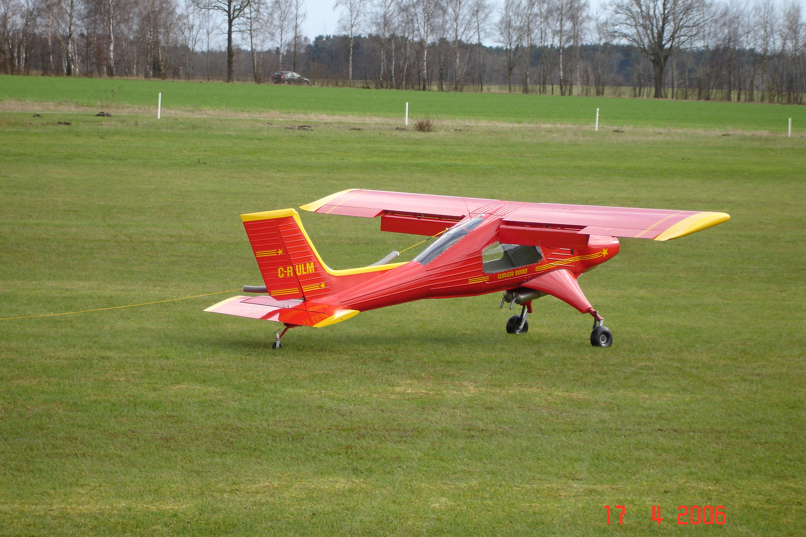 Wilga 2000 1:3 3,60m - Delro Modelltechnik