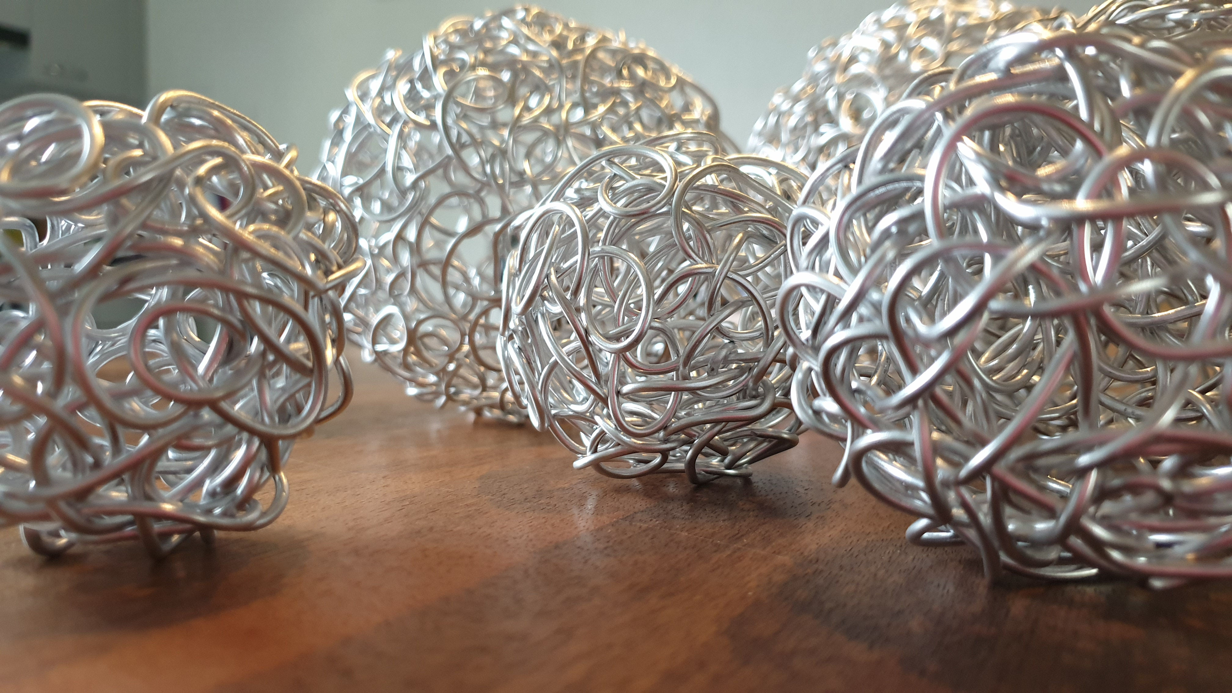 Wrapped Wire Objects - Rösch Design & Ideen