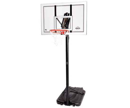 90176 Polycarbonate Basketball System - Lifetime & Spalding Hoops