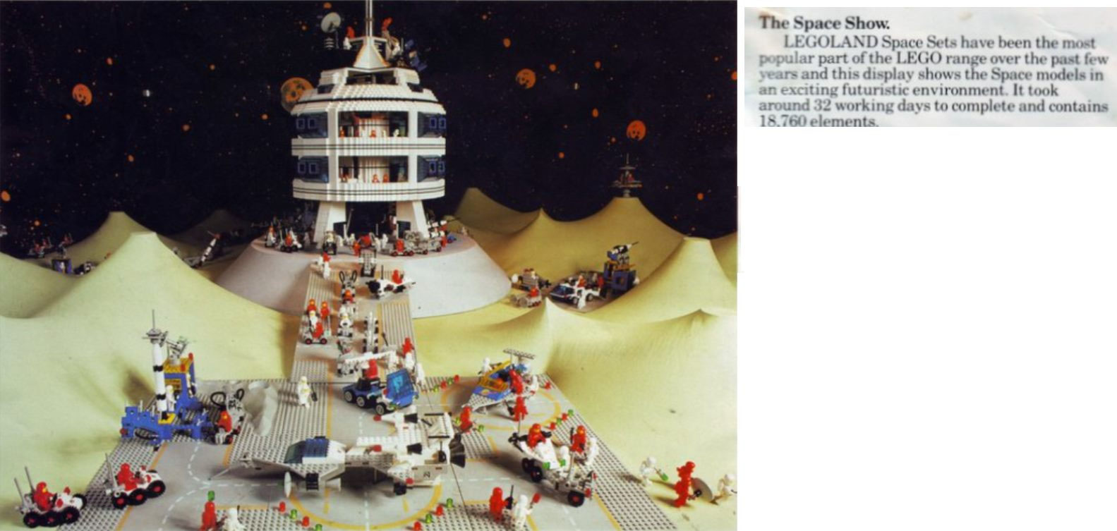 Lego World Show 1985 "Travel In Space" (click to enlarge) - De website ...