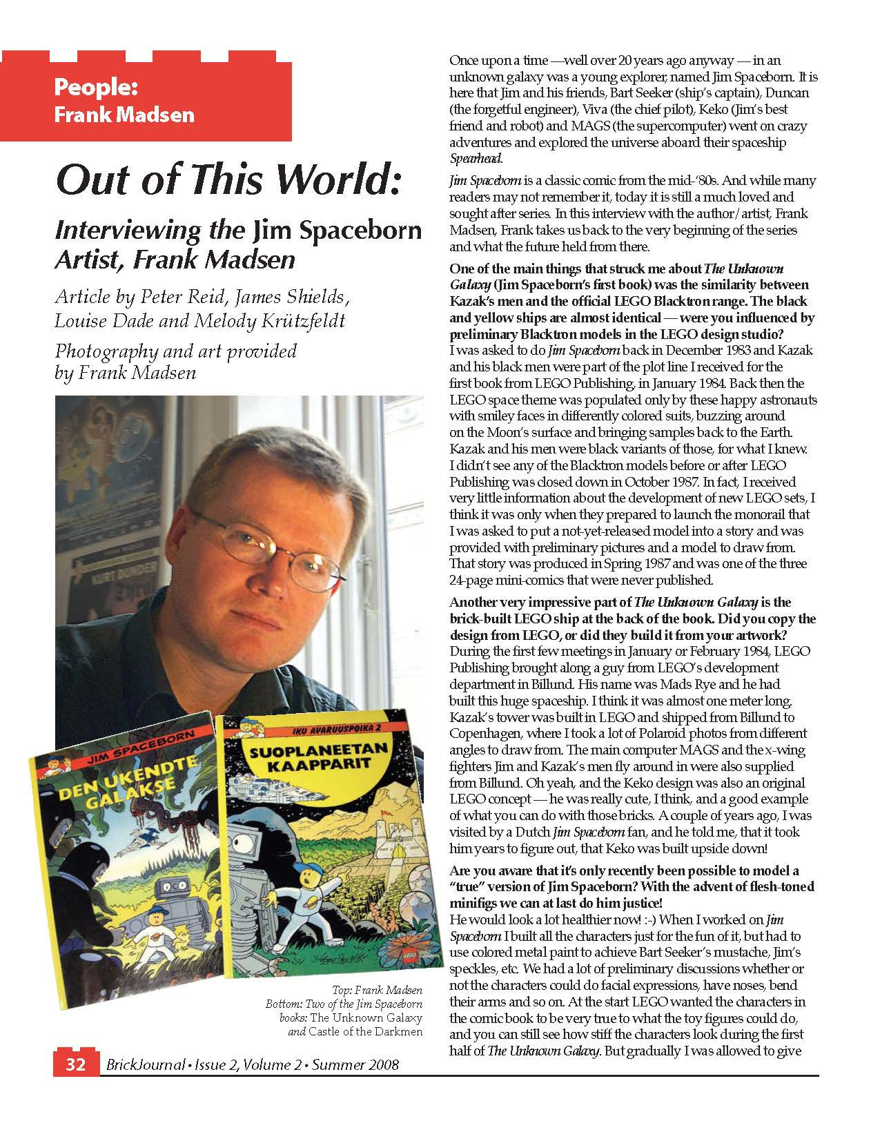 Jim Spaceborn - De website van classic-space!