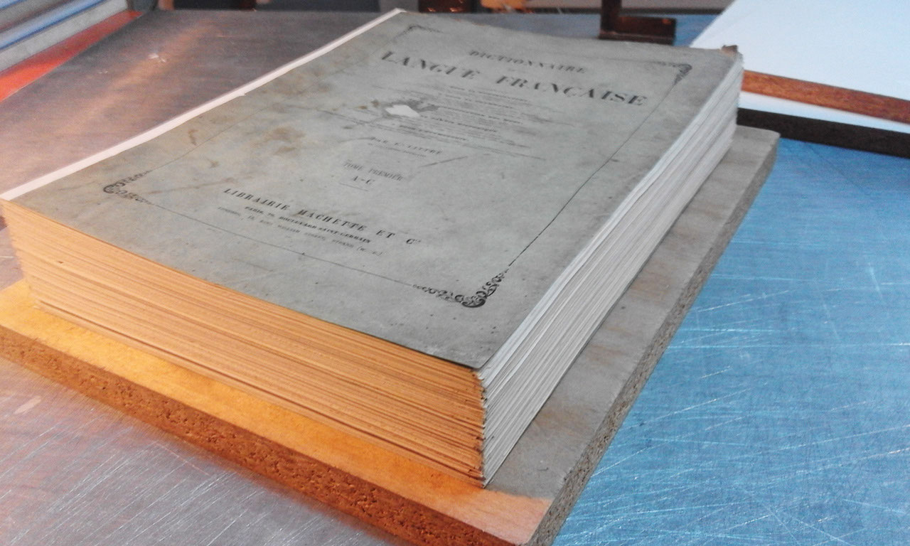 la reliure - Atelier Graphomane reliure et restauration