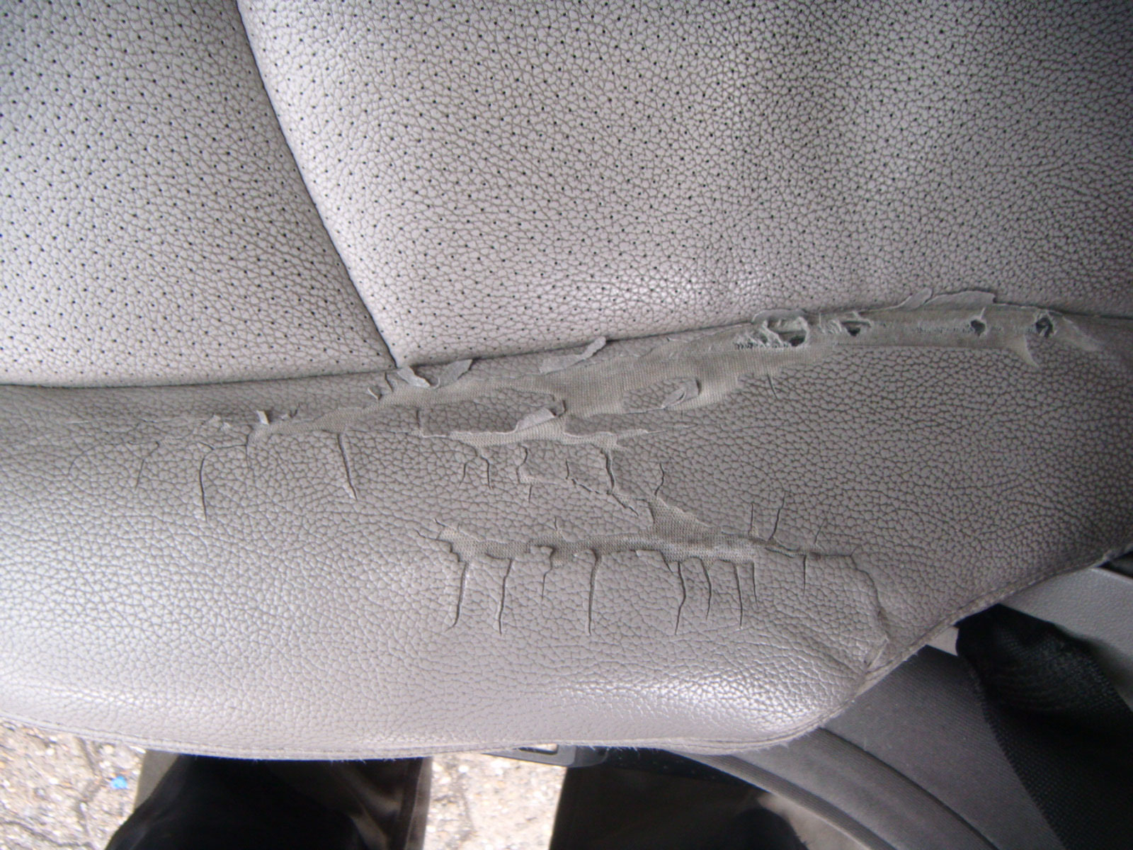 Luxus Auto Ledersitz Reparatur Bild
