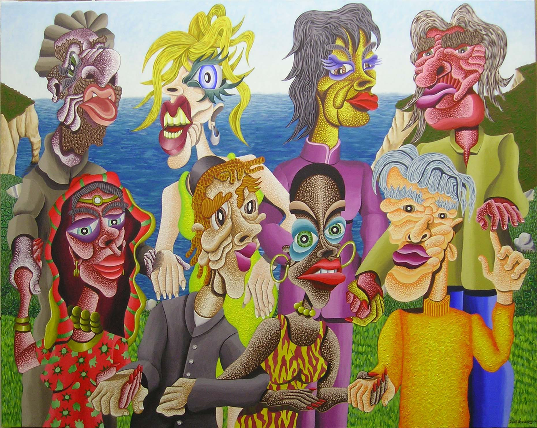 FIGURATION NARRATIVE - peintures dessins de david chassaing!