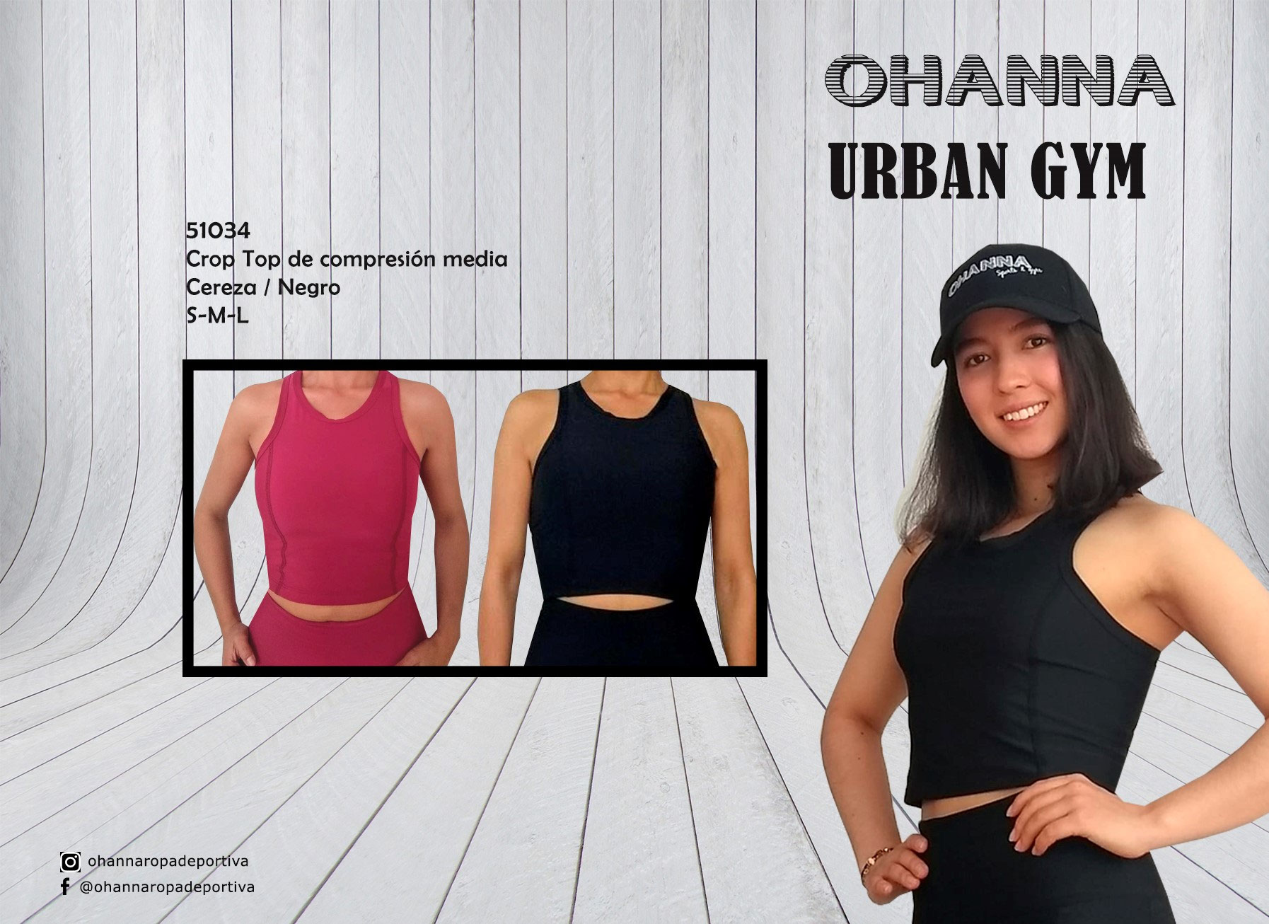 COLECCION URBAN GYM - OHANNA SPORTS & GYM ROPA DEPORTIVA