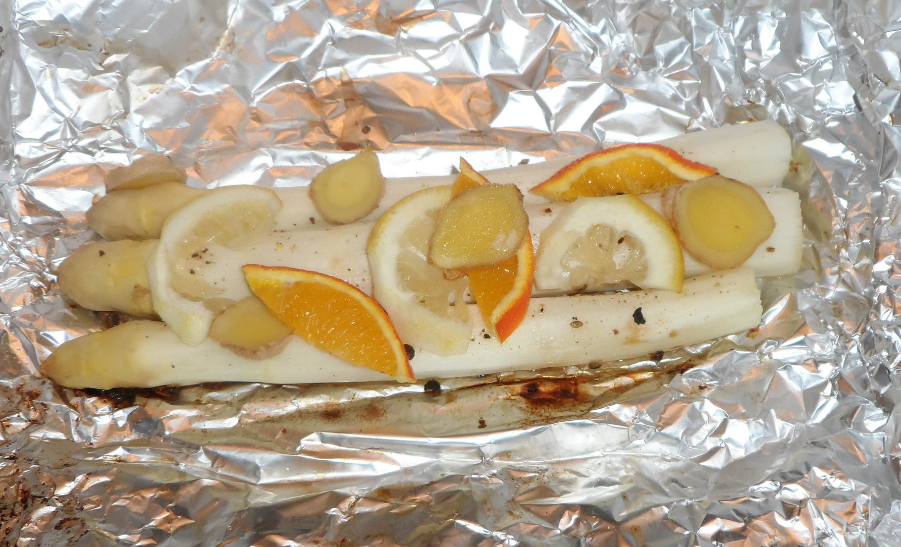 Spargel In Alufolie Umluft