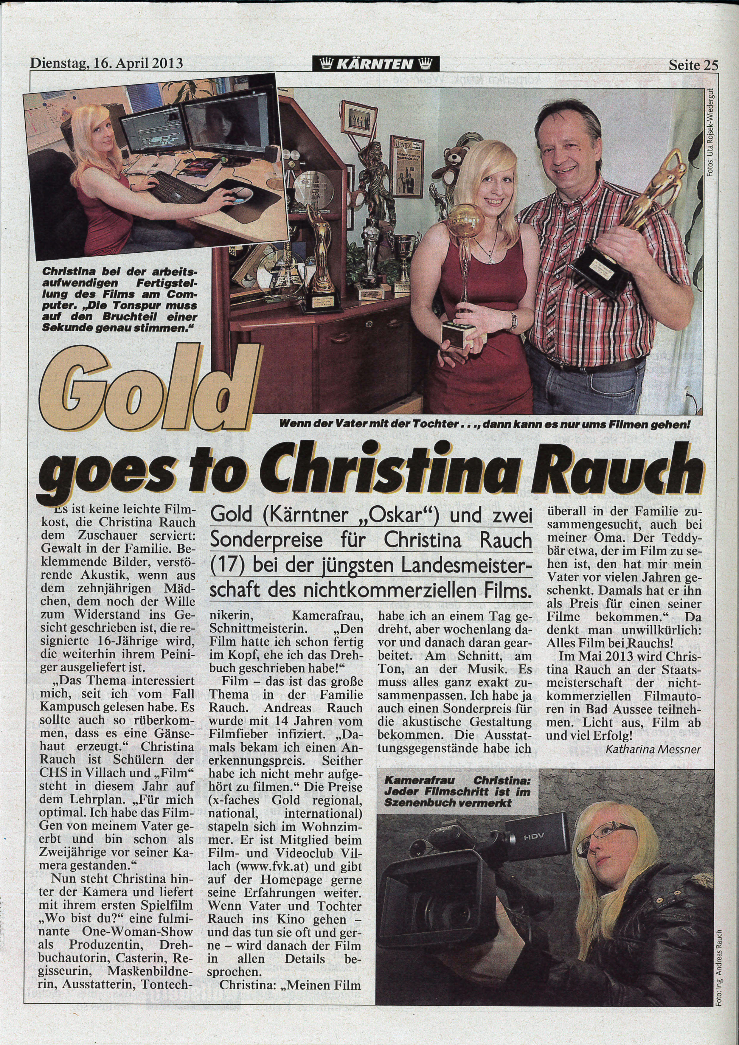 PRESSEBERICHTE - Christina Rauch