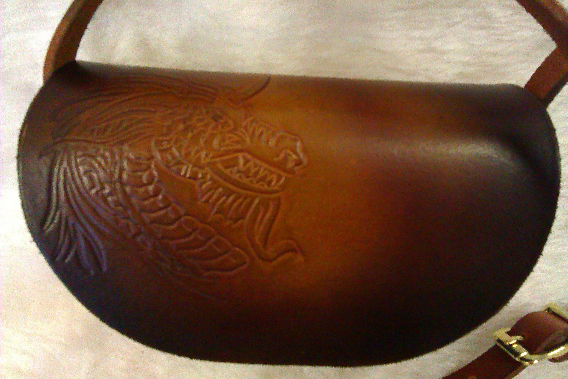 Small Hand Made Leather Bags - Black Star Leather - re-enactment ...