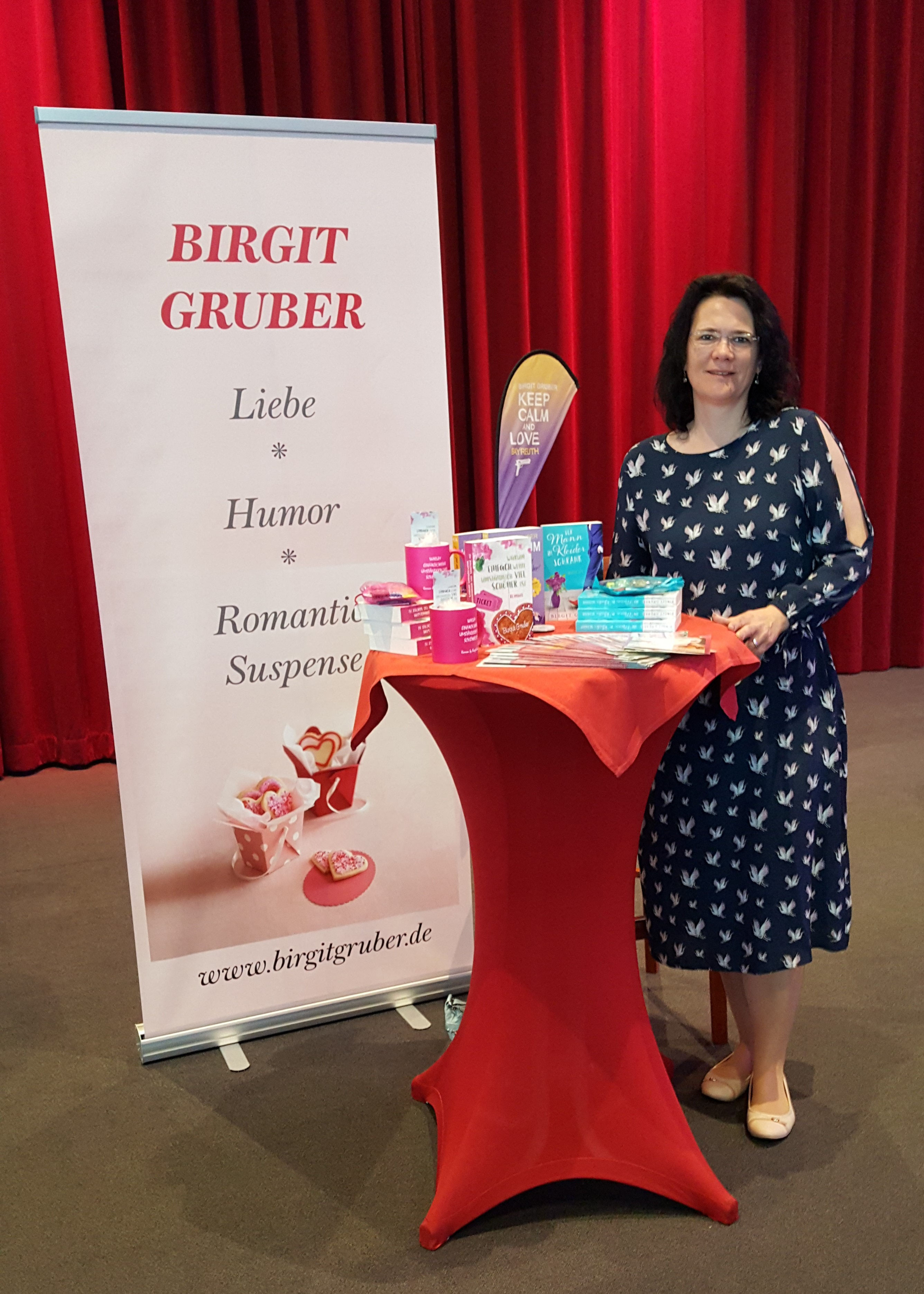 Lesemesse - Romance4you 2018 - Birgit Gruber - Autorenseite