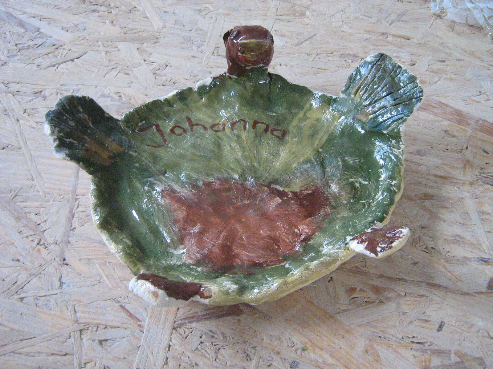 Kindergeburtstage - Die rote Keramik von Ingrid Habermann