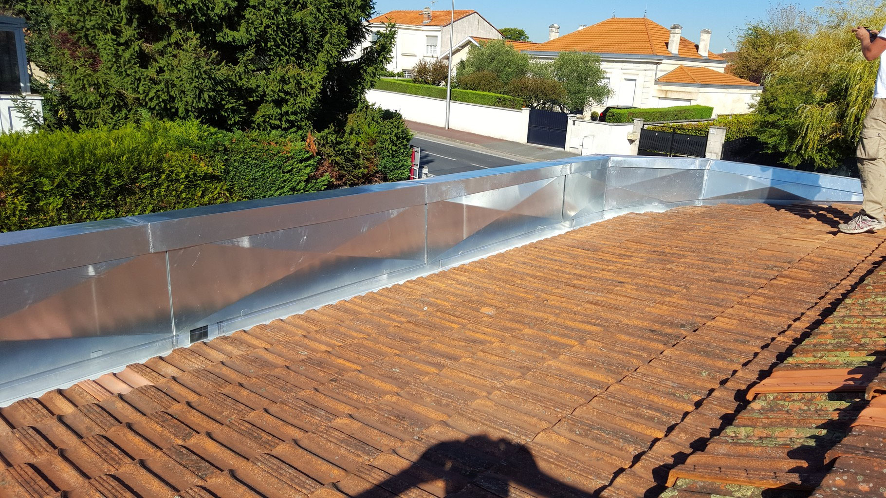 REFECTION CHENEAU ZINC - Toitures 33 - Bordeaux Gironde