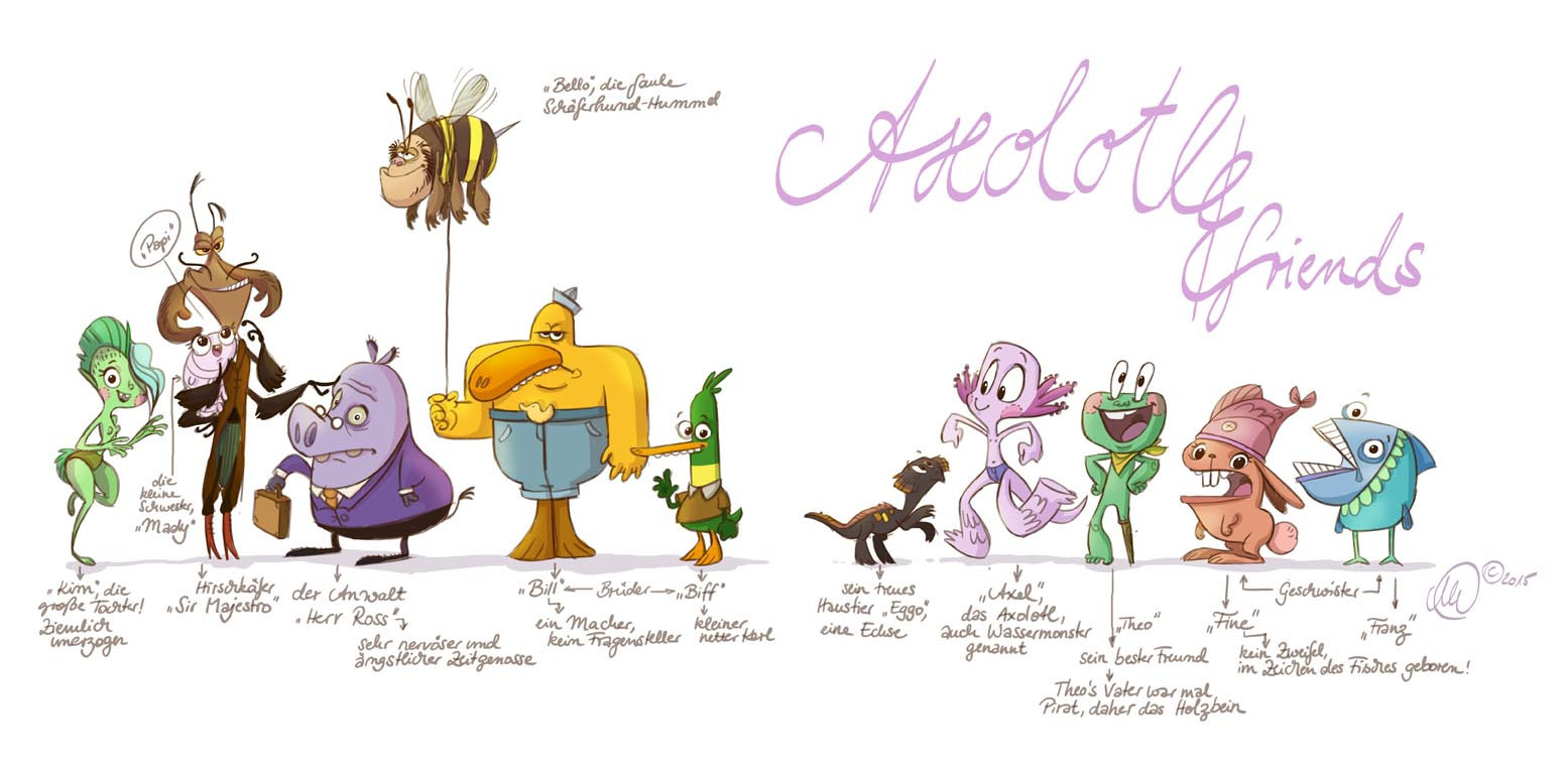 character development - Michaela Wagner