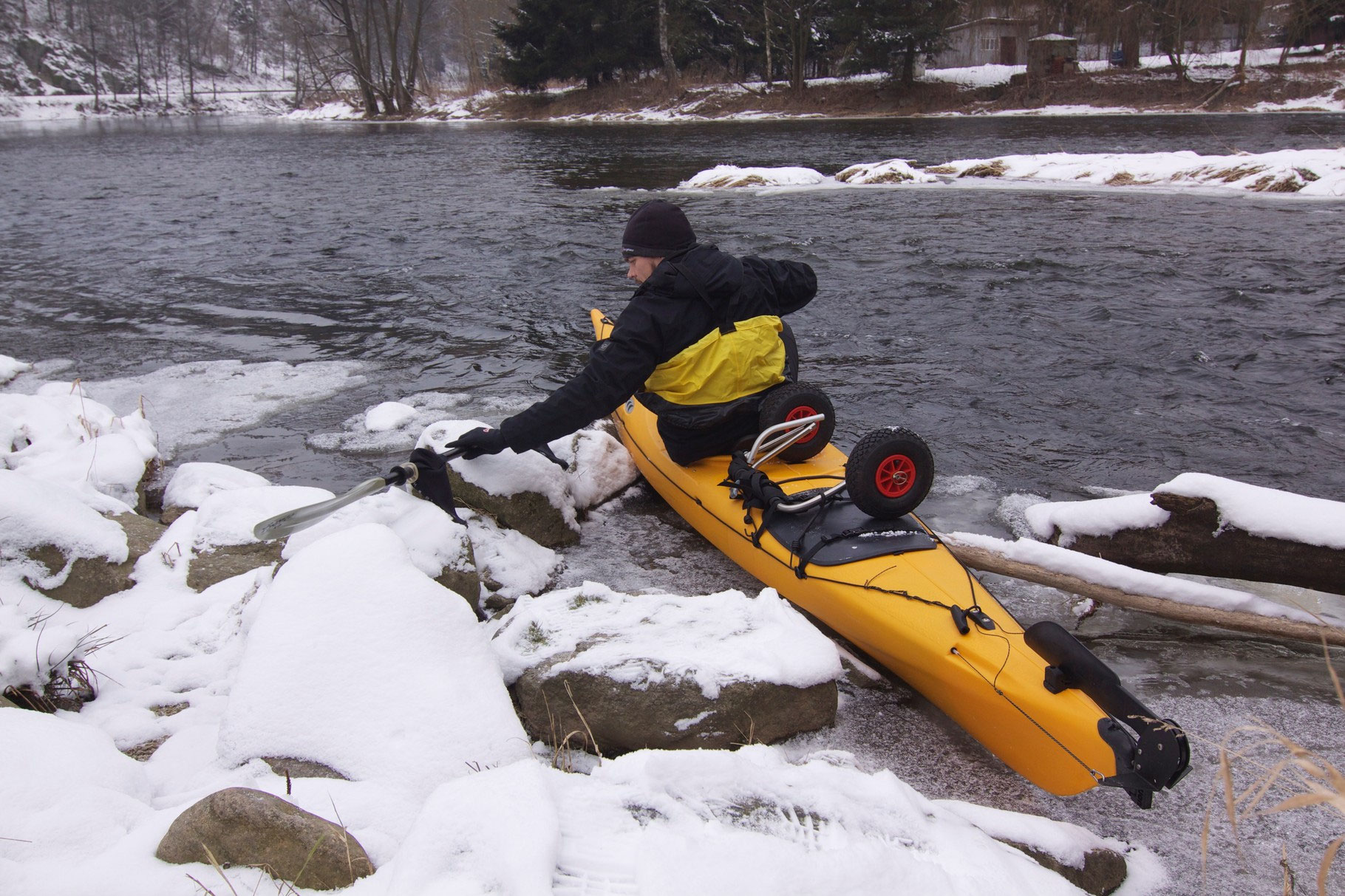 canoe winter tour - rotherpfeffers Webseite!