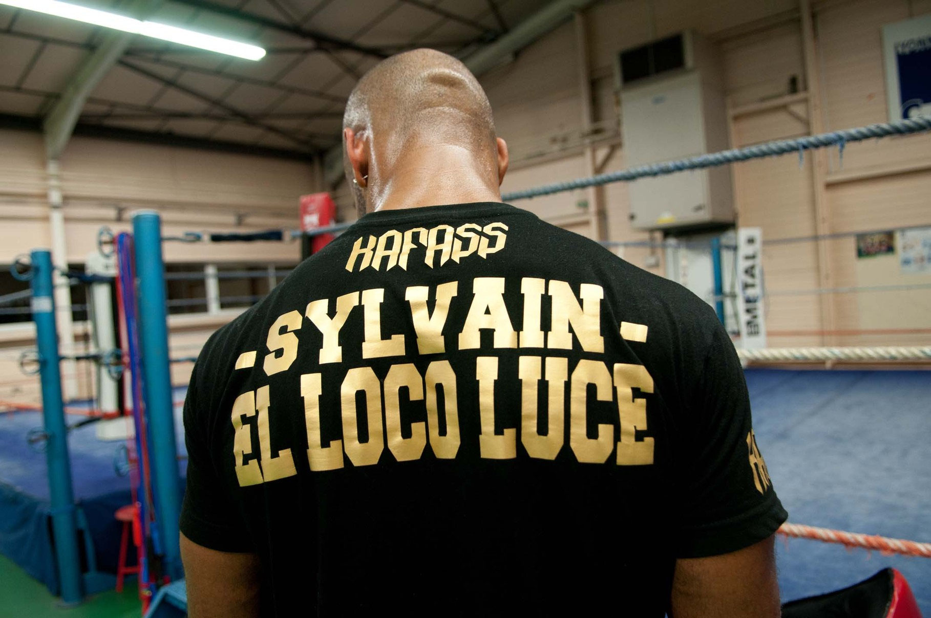 PHOTOS DIVERSES - Sylvain " El loco Luce" - Boxeur professionnel