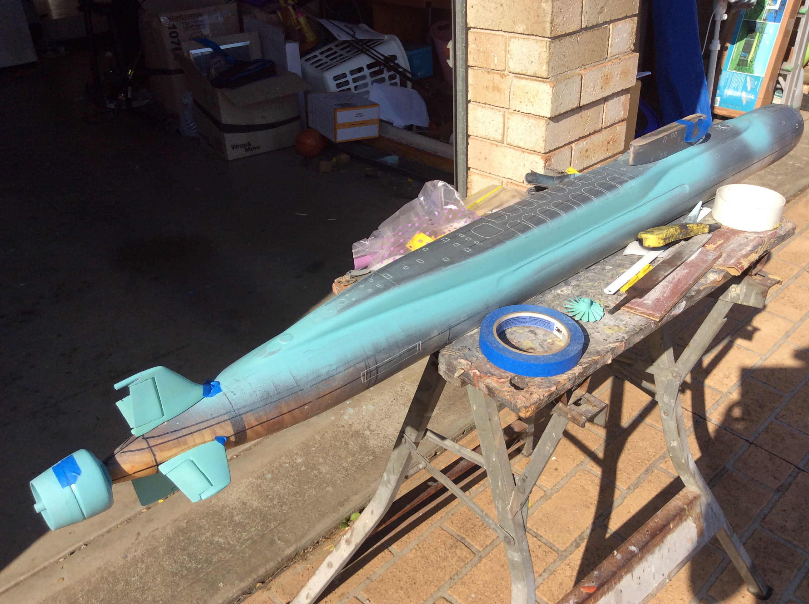 Project 955 Borei Class SSBN. Yuri Dolgoruki. - zerobubblemodeldesign Project 955 Borei Class SSBN. Yuri Dolgoruki. - zerobubblemodeldesign
