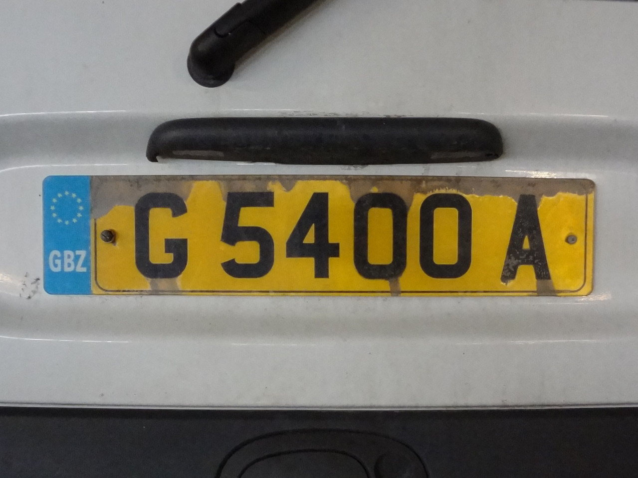 Gibraltar GBZ - plates-spotting Webseite!