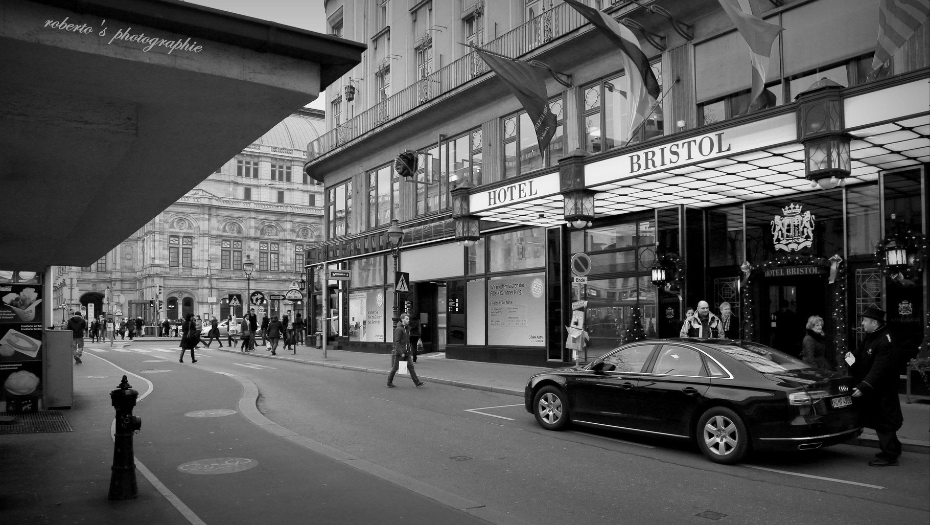 Old Vienna City - Black & White - Roberto's Photographie Webseite!