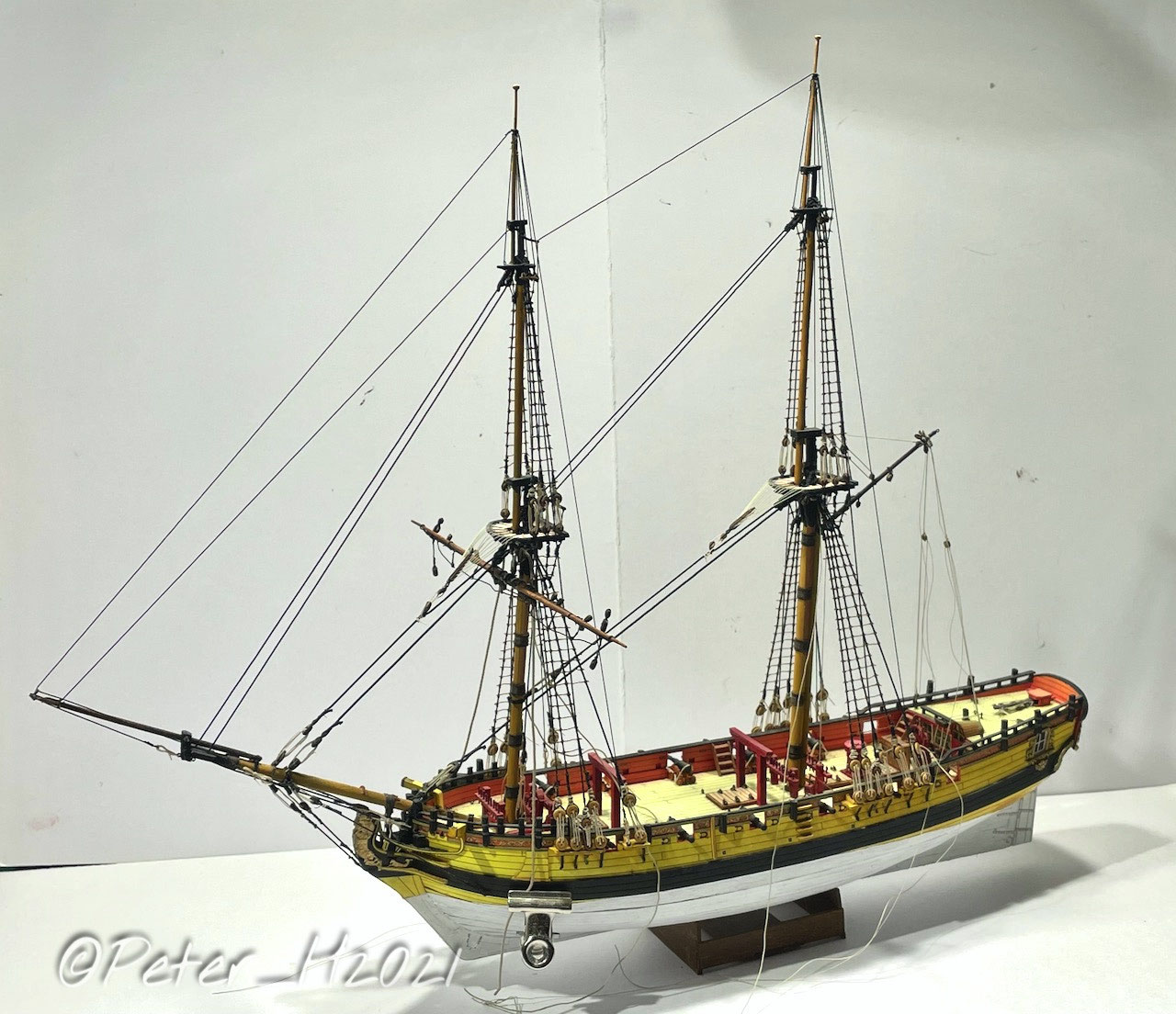 HM Sloop Wolf Shipyard 1:96 - mein-modellbaus Webseite!
