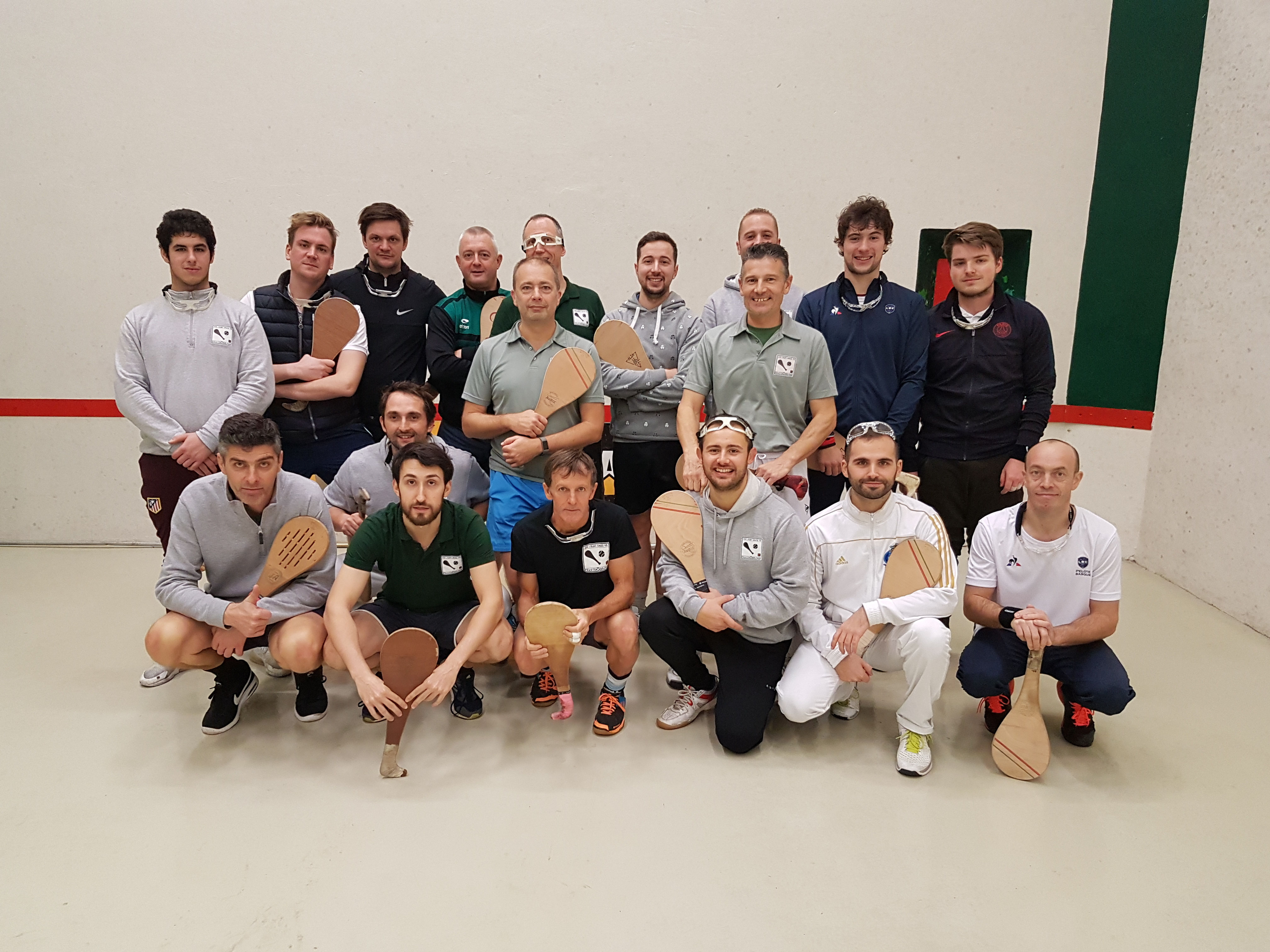 Tournoi à pala, 8 décembre 2019 - trinquet