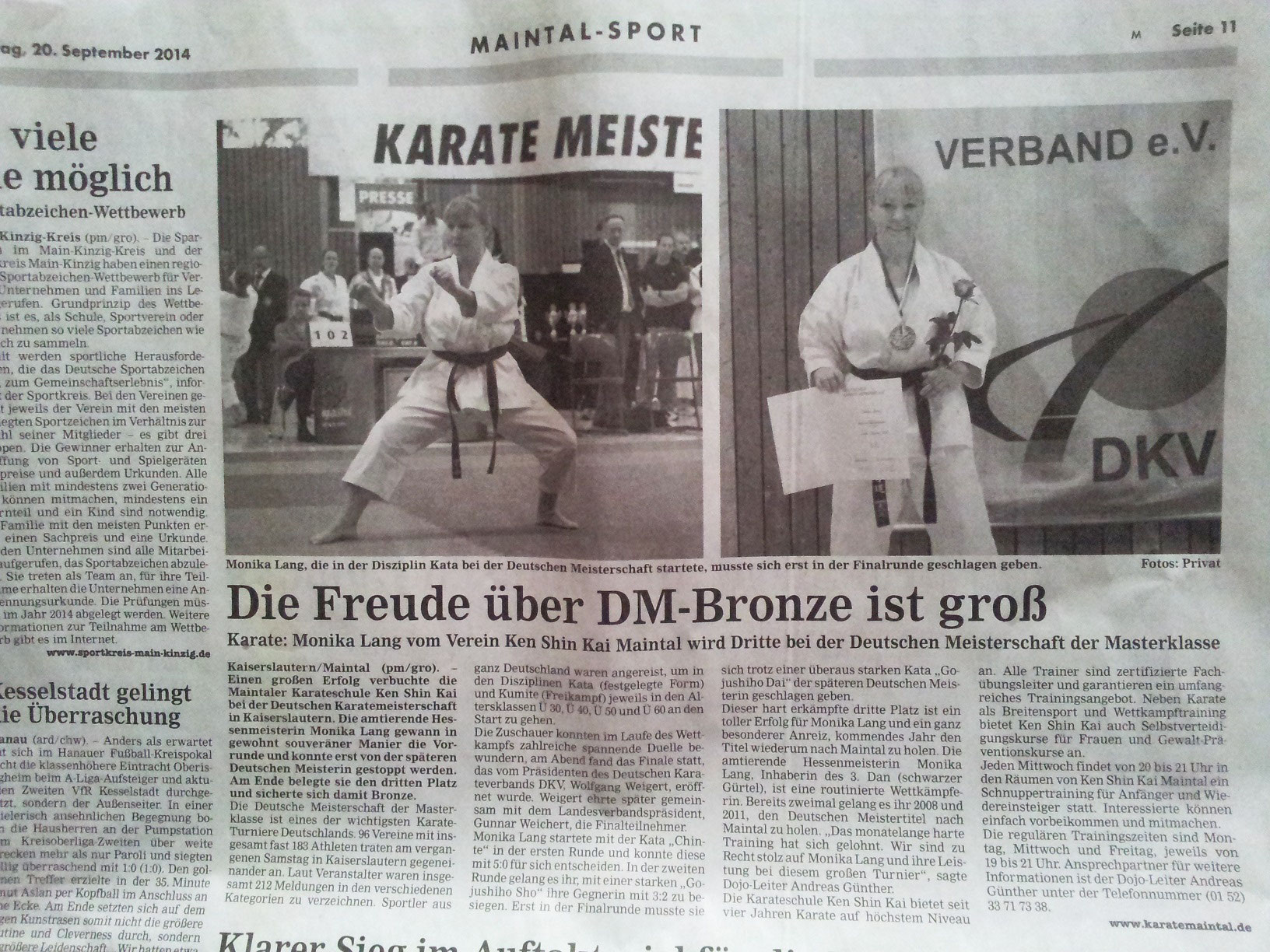 Ken Shin Kai Maintal in der Presse - Ken Shin Kai Maintal Ken Shin Kai Maintal in der Presse - Ken Shin Kai Maintal