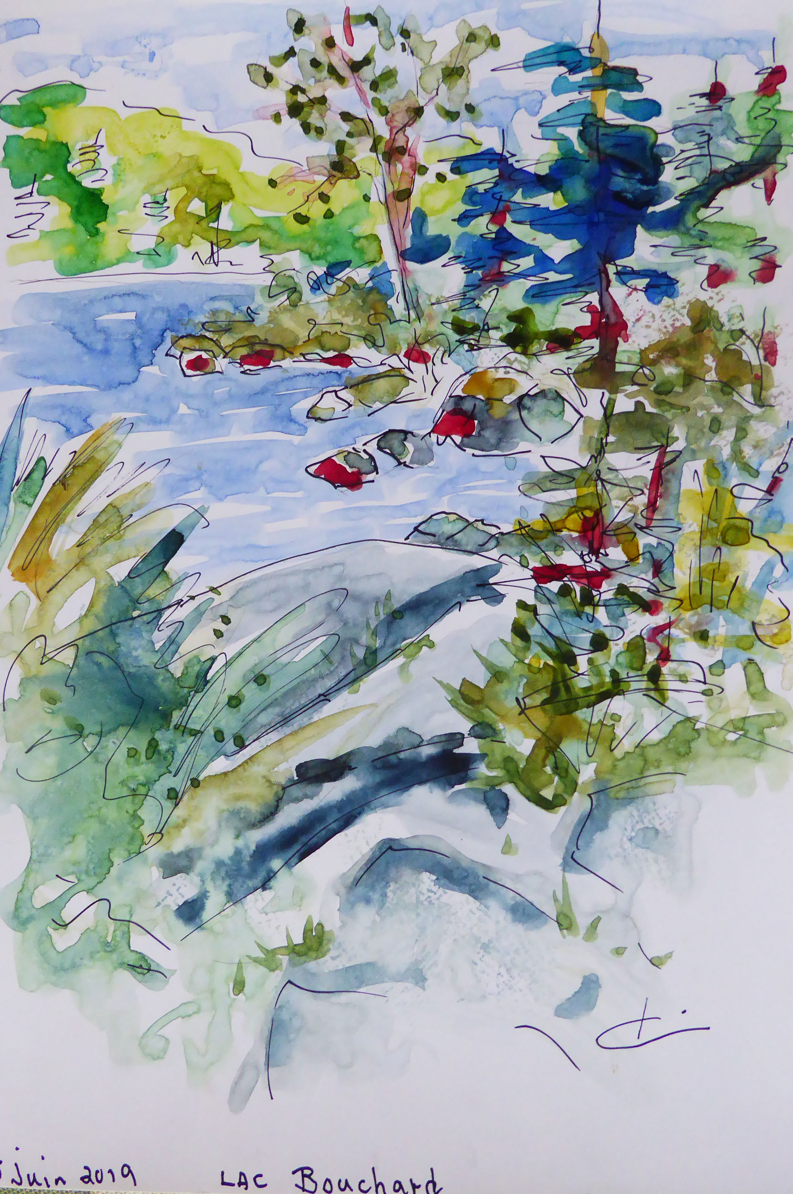 Croquis et pochades - Blogue de Lise Cormier, artiste, peintre, photos ...