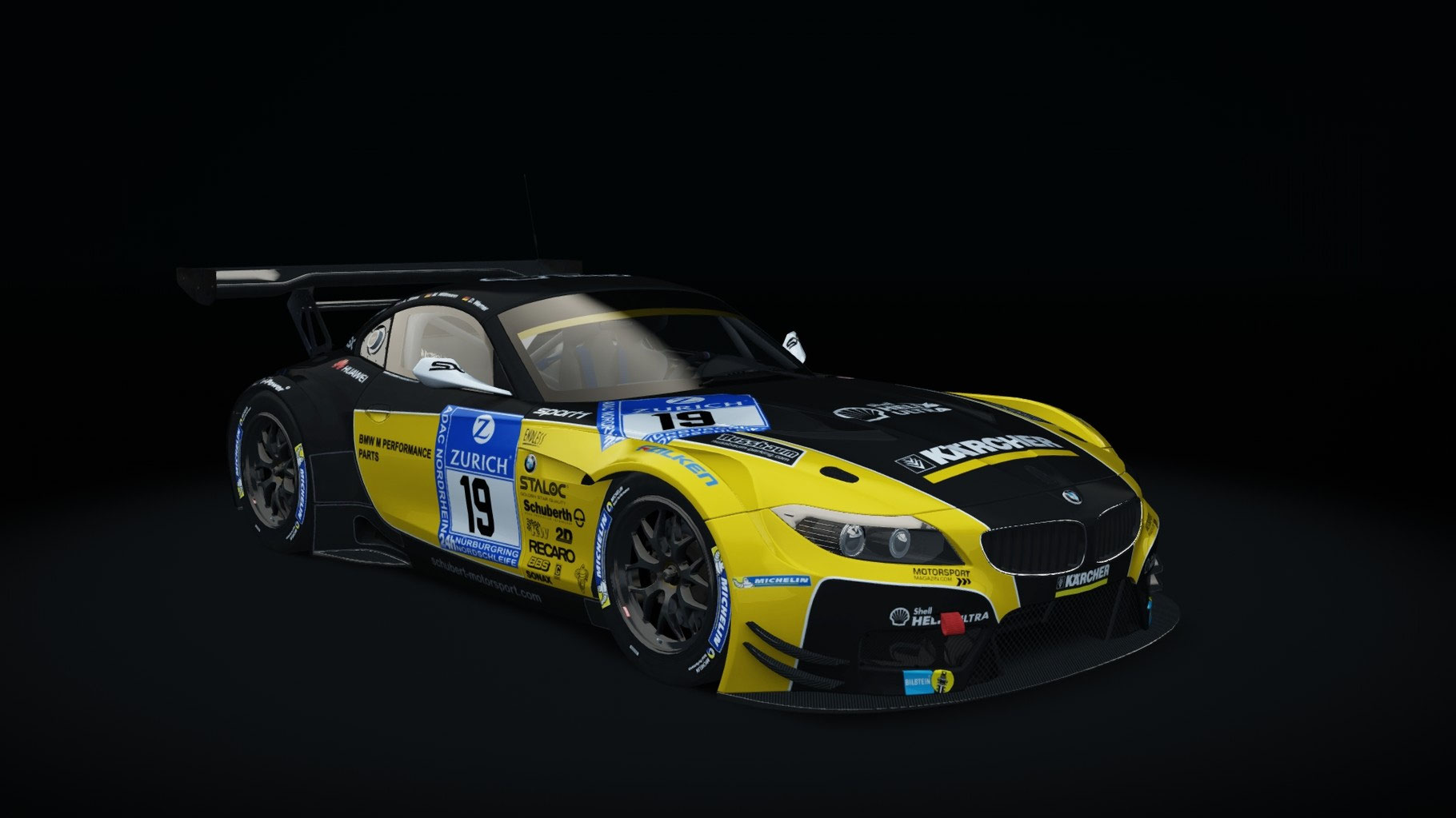 BMW Z4 GT3 Skins - GiT Racing Team