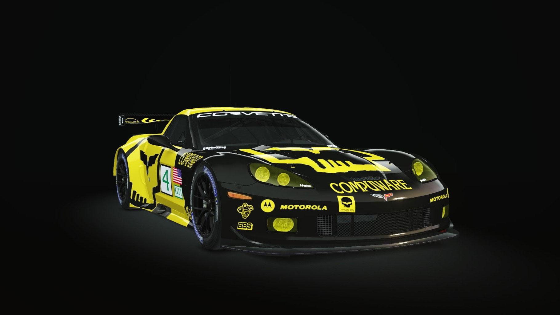 URD Corvette C6R Skins - GiT Racing Team