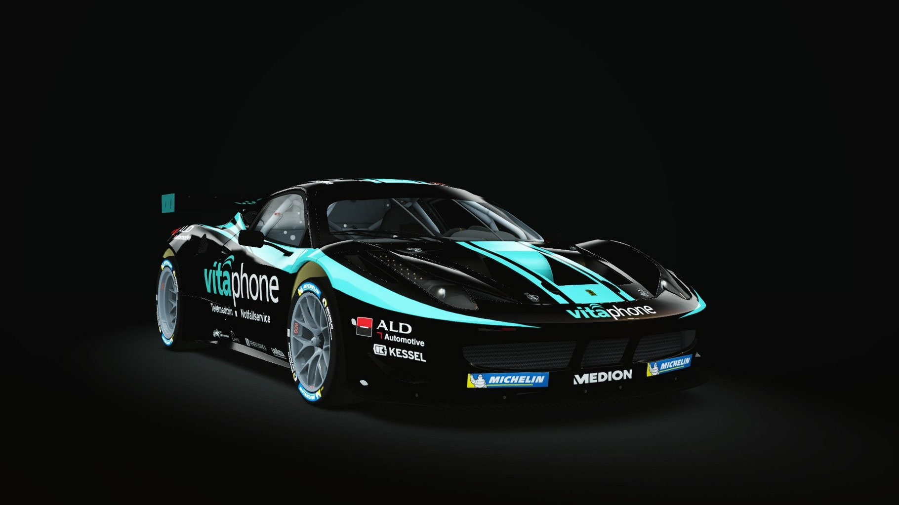 Ferrari 458 GT2 Skins - GiT Racing Team