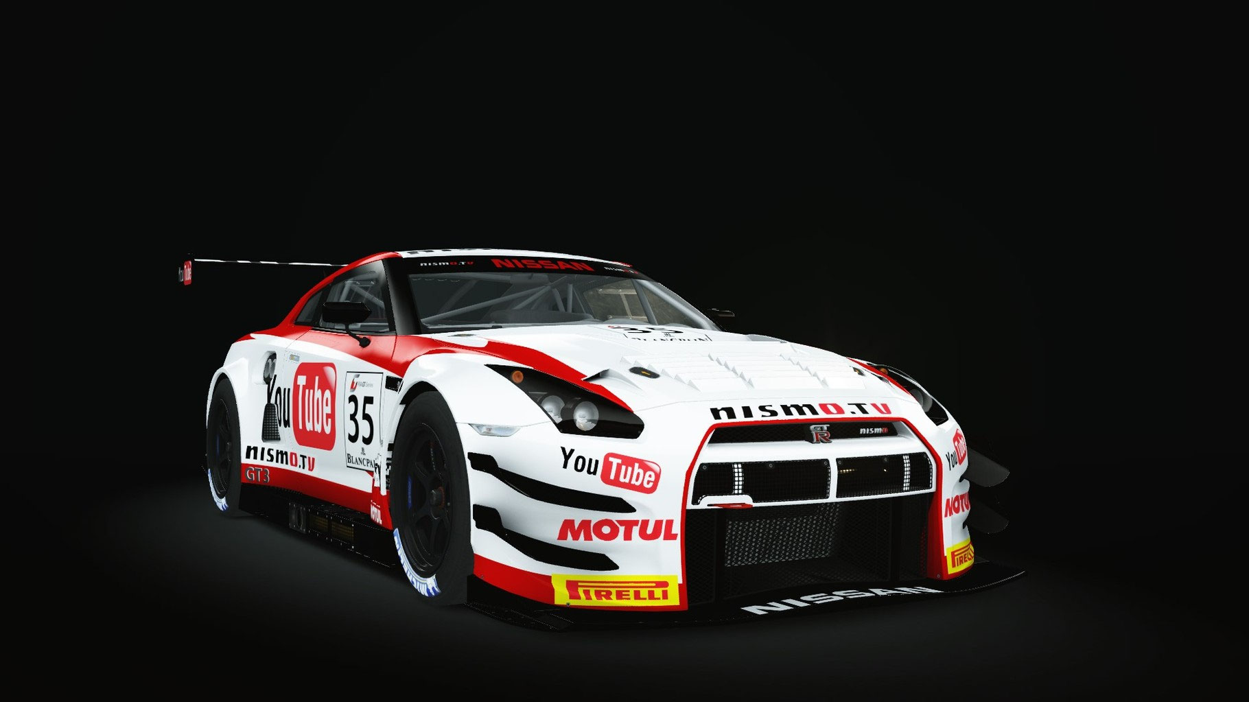 Nissan GTR GT3 Skins - GiT Racing Team