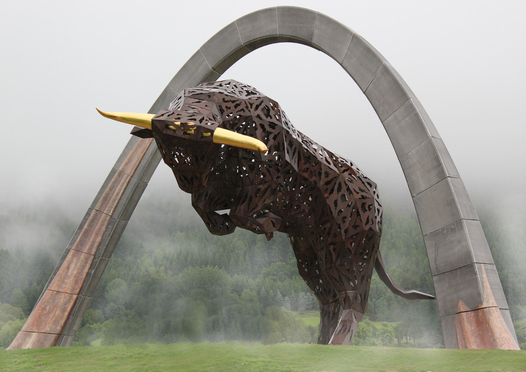 Stier am Red Bull Ring - 3D Kunst GmbH
