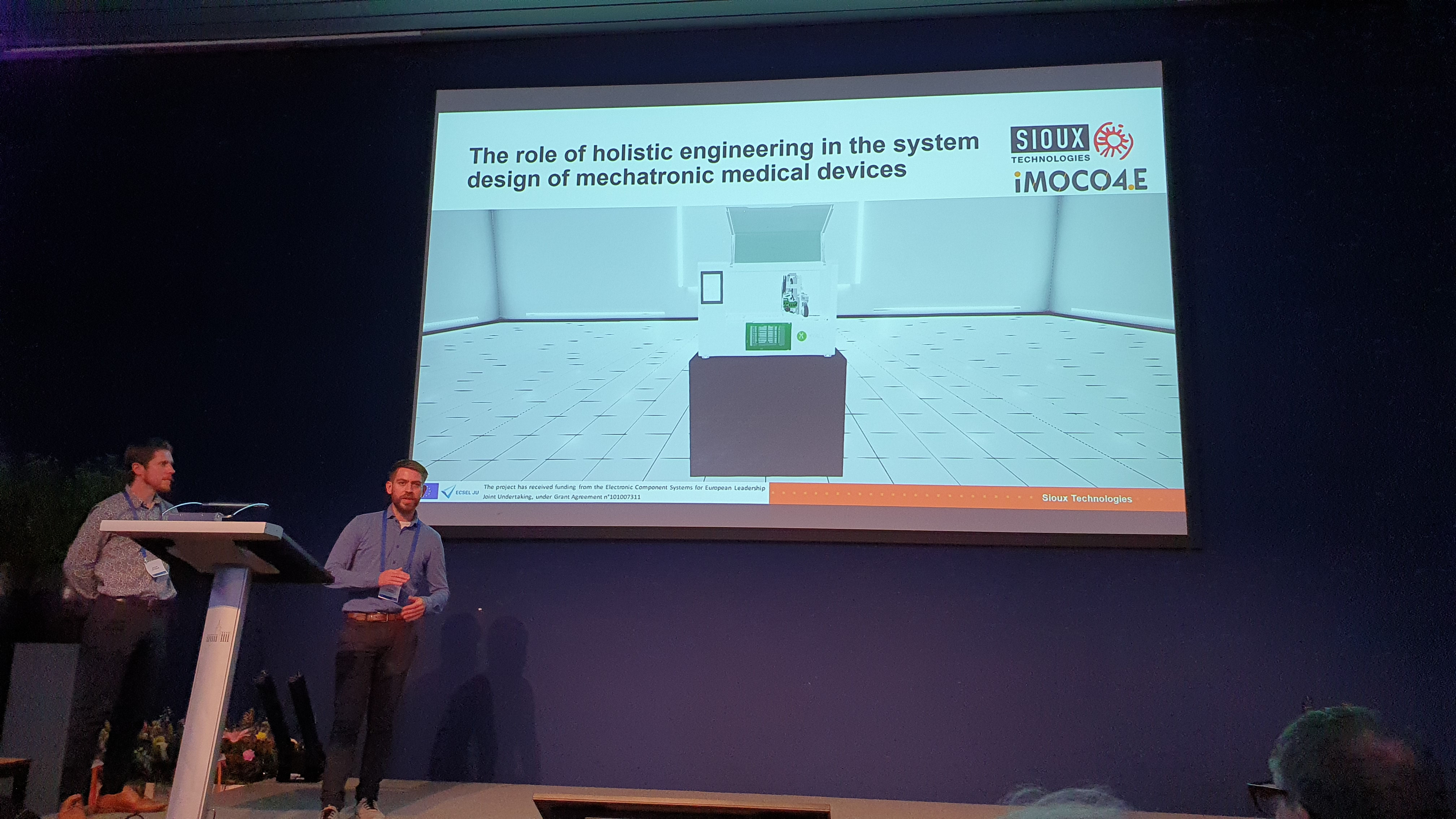 IMOCO4.E at the DSPE 2023 meeting on precision mechatronics - IMOCO4.E