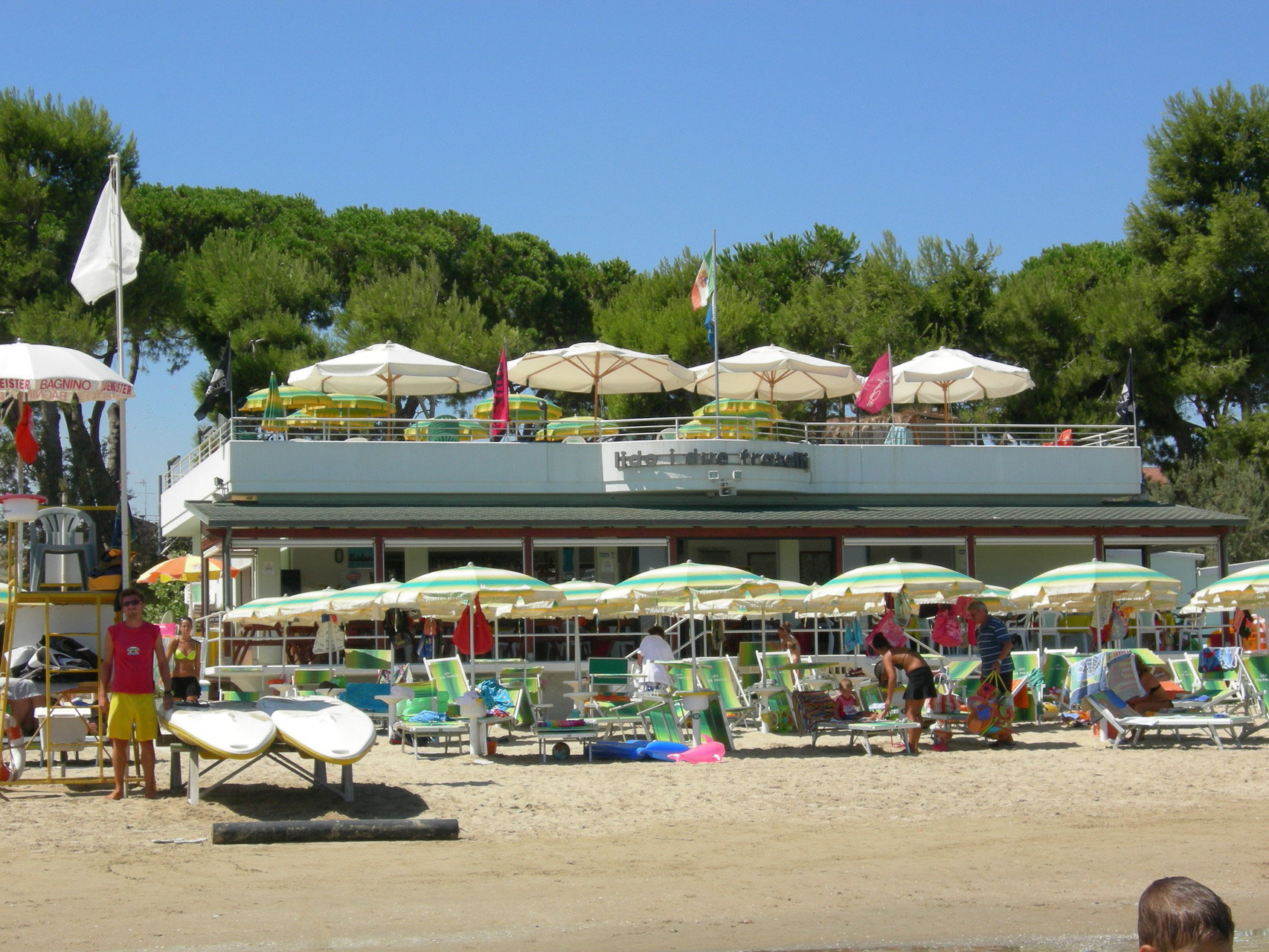 La spiaggia - lidoiduefratelli pineto