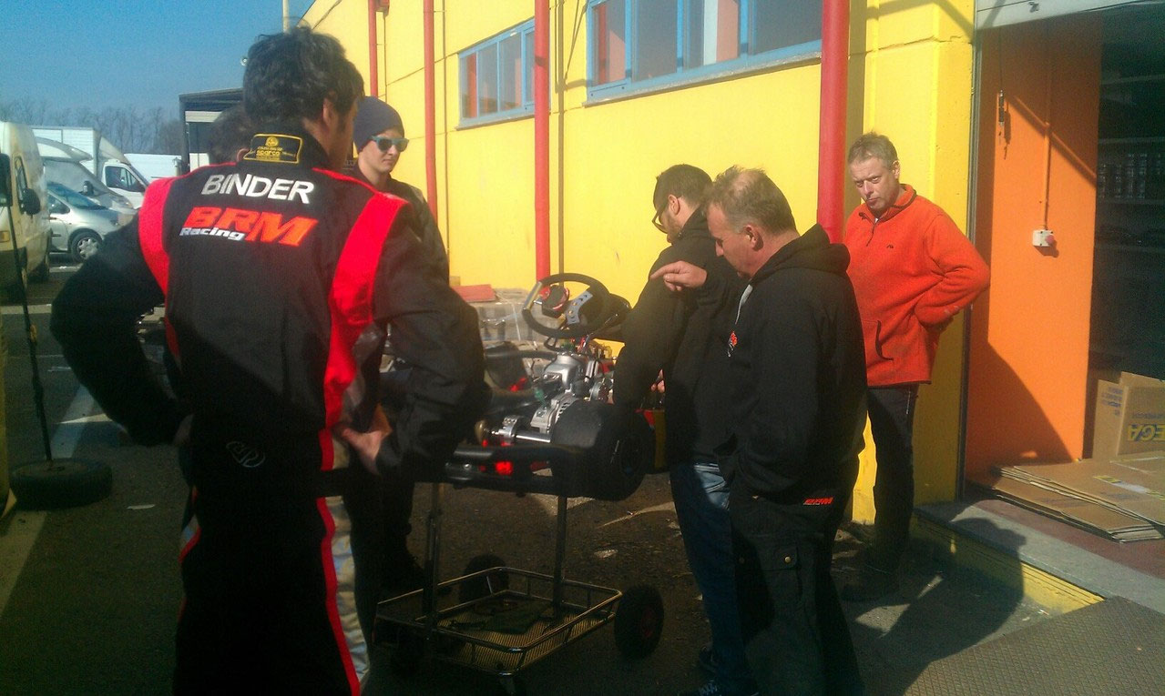 Binder Racing testet in Ottobiano (Italien) - Binder Racing - BRM ...