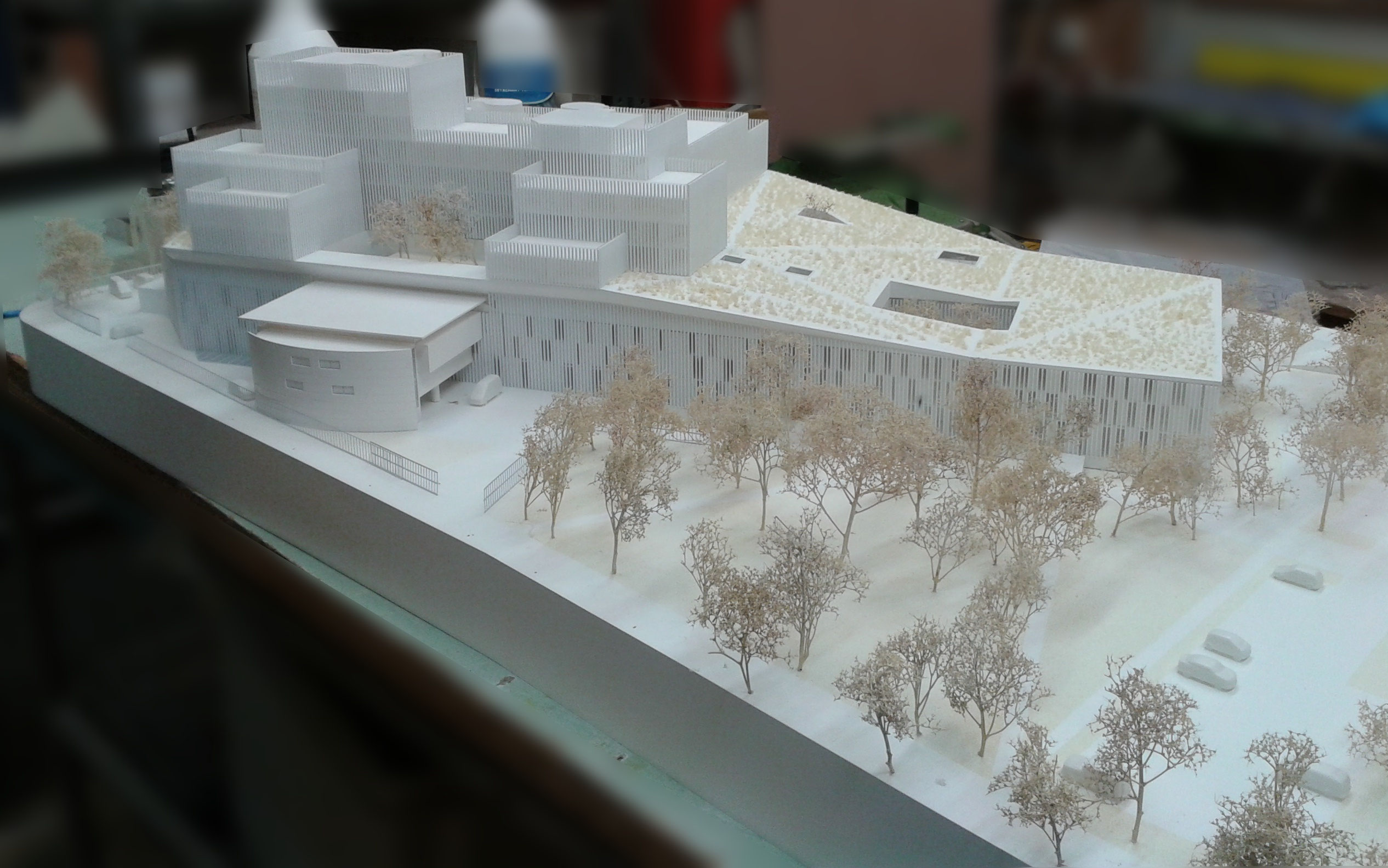 Réalisation de maquettes pour des concours d'architecture | Architype ...