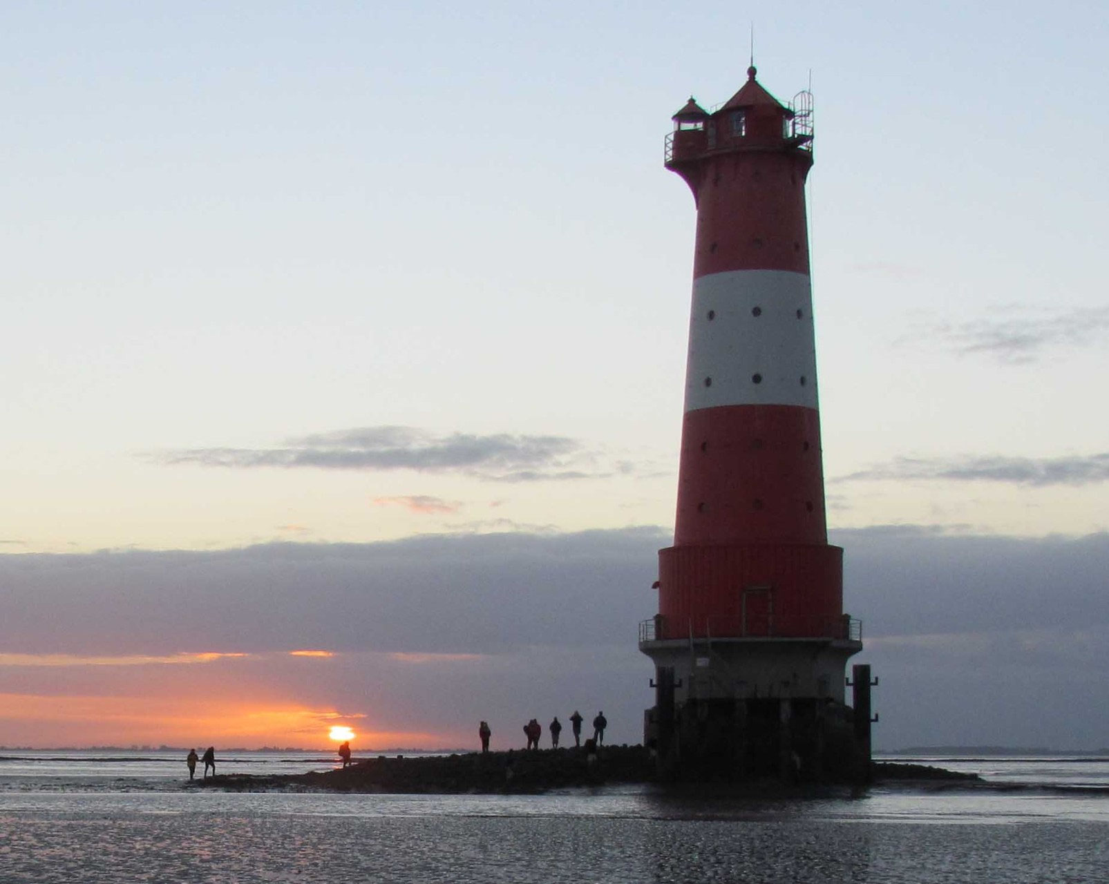 Wattwanderung zum Leuchtturm Arngast - Wattlopen