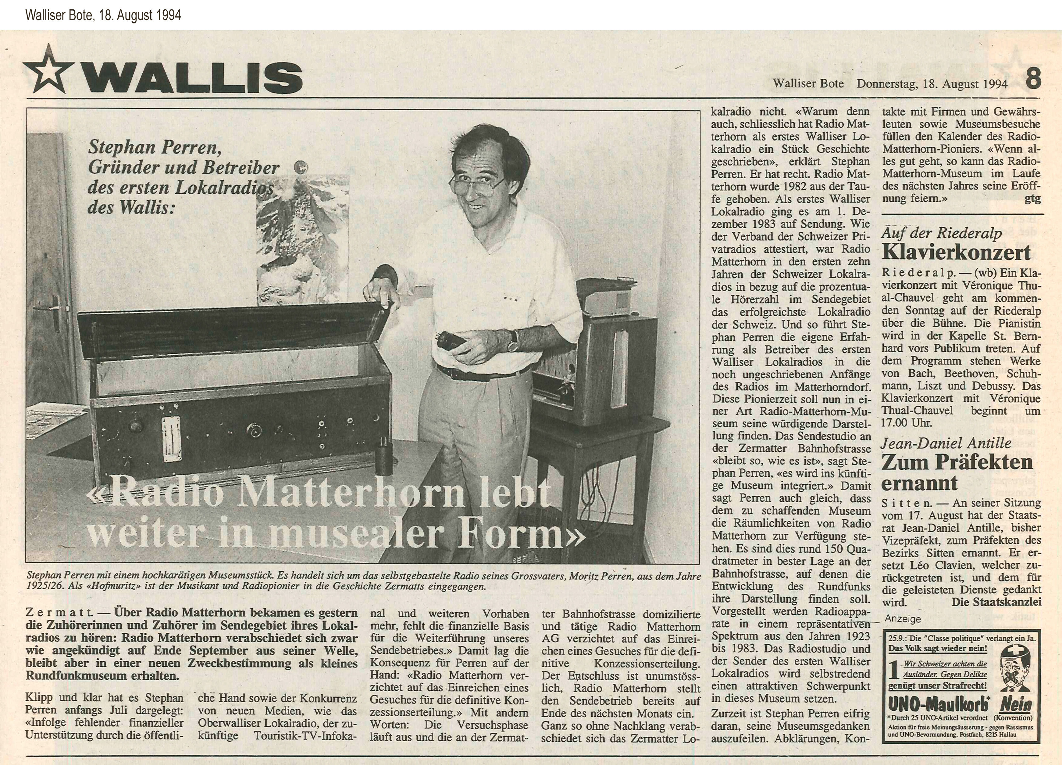 RMM - Radio Matterhorn