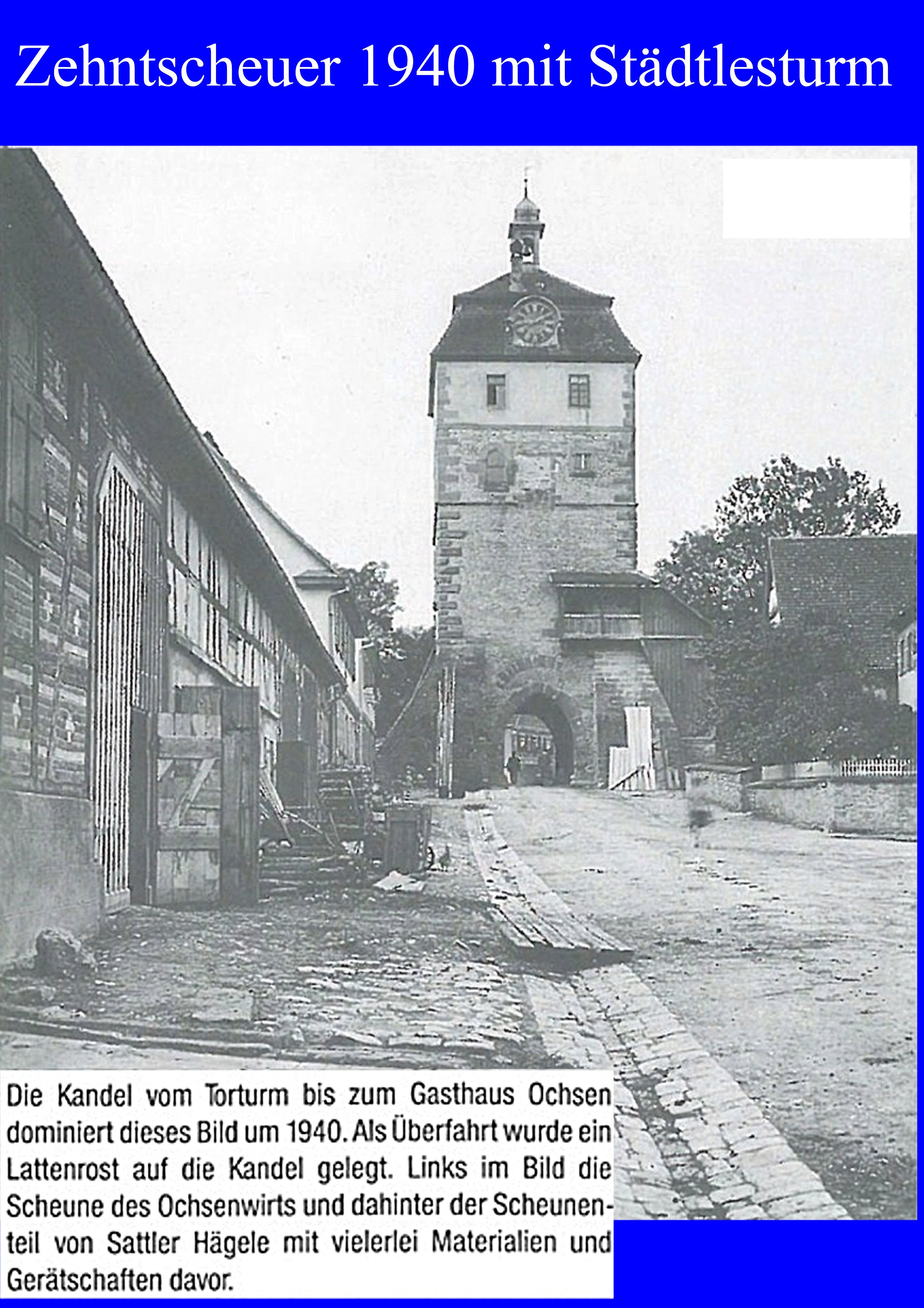 zehntscheuer - Webseite von Joachim Trick