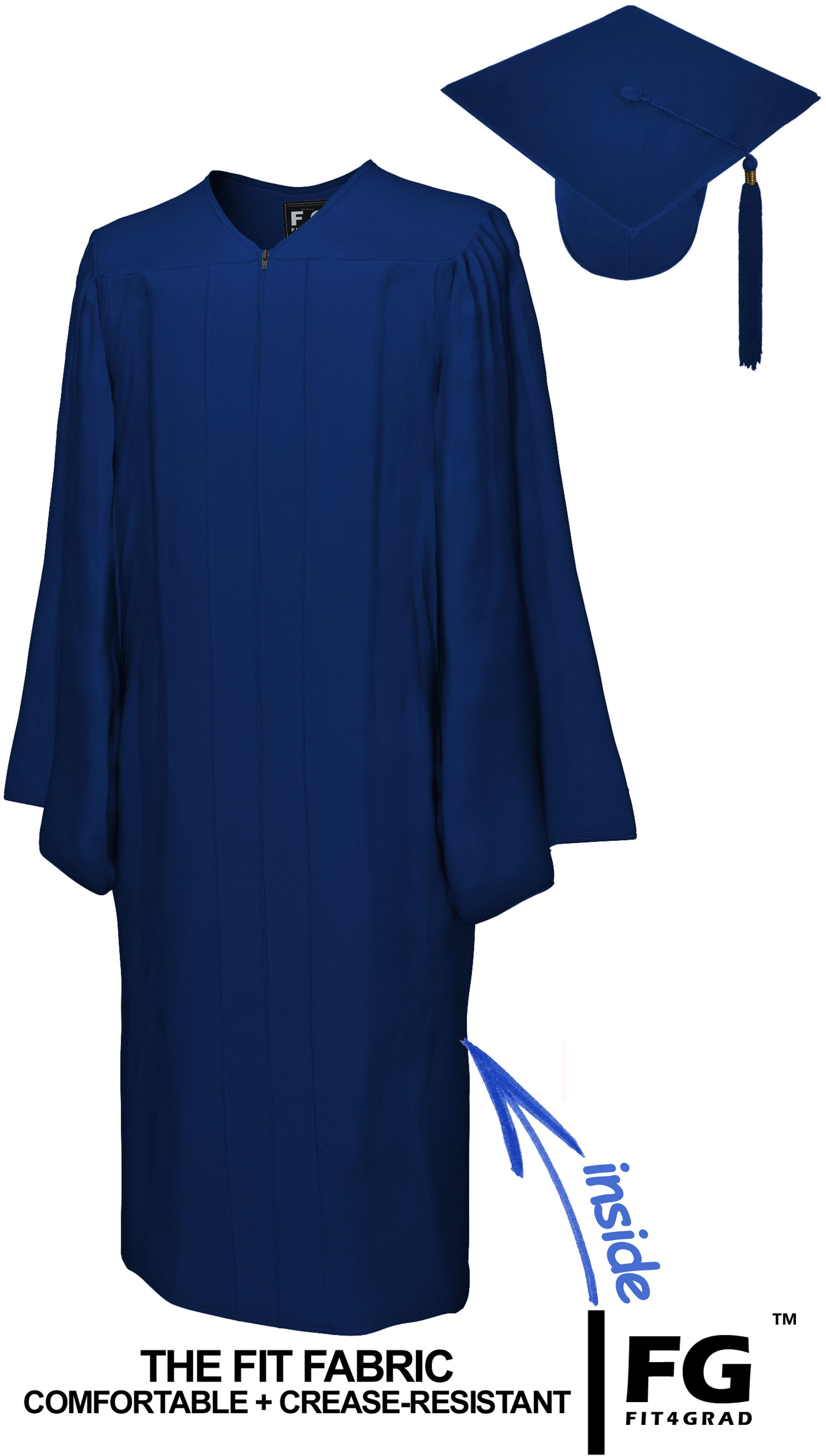 FIT4GRAD - GRADUATION REGALIA, Caps, Gowns, Accessories