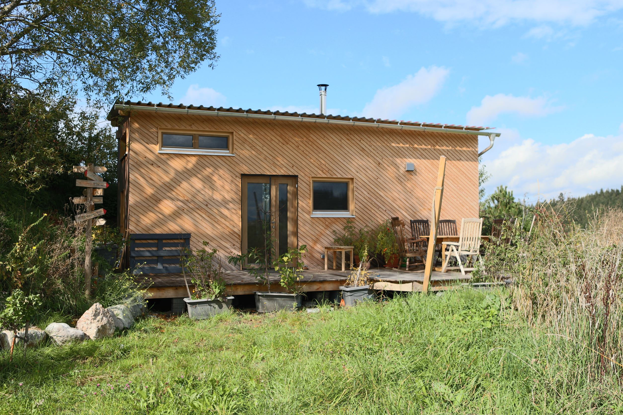 Tiny-Hausbau - Holzraum Kamhuber