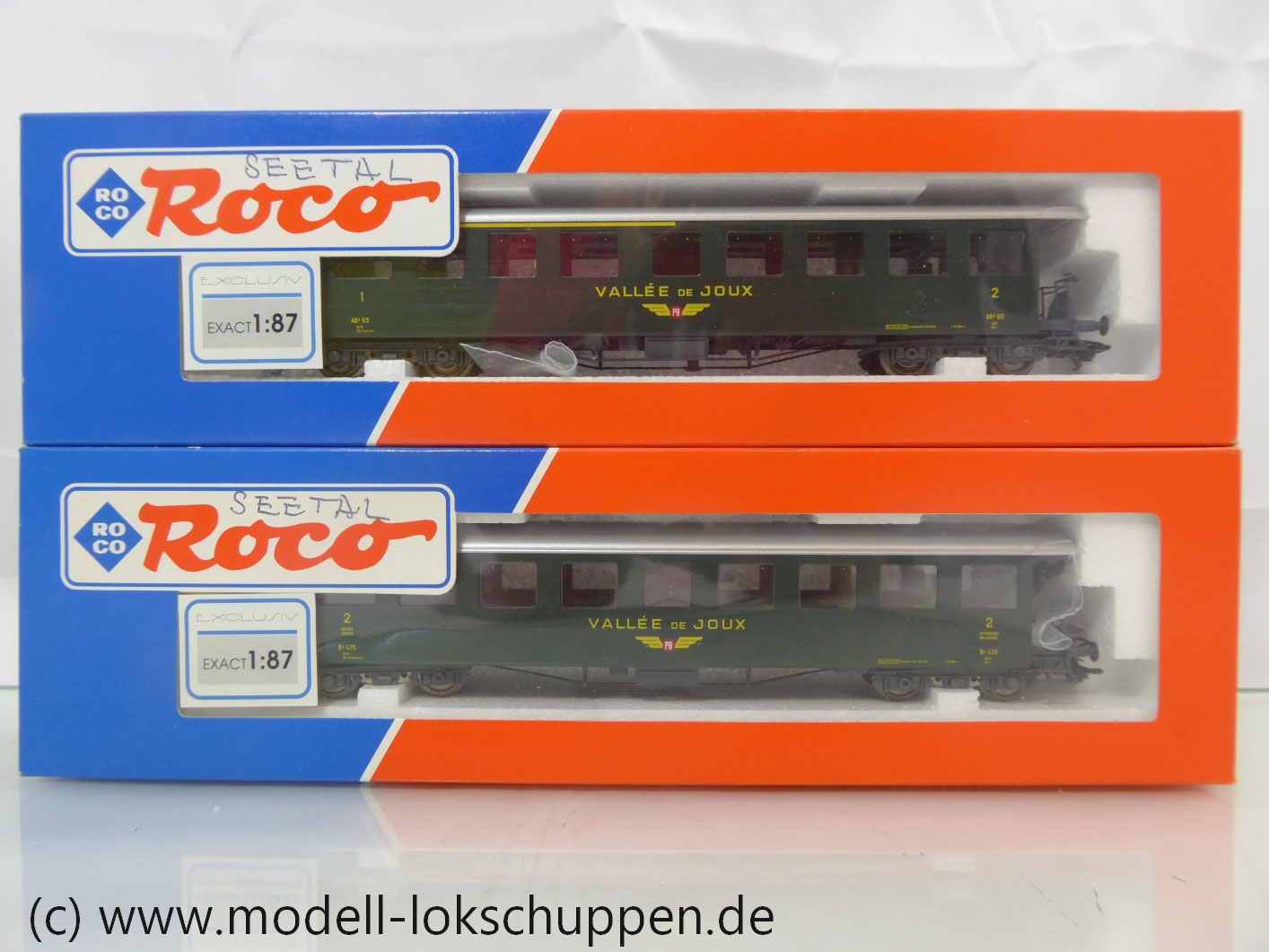Seetalbahn Valeé du Joux Roco 45095.1 45096.1 / Exclusiv - Märklin H0 ...