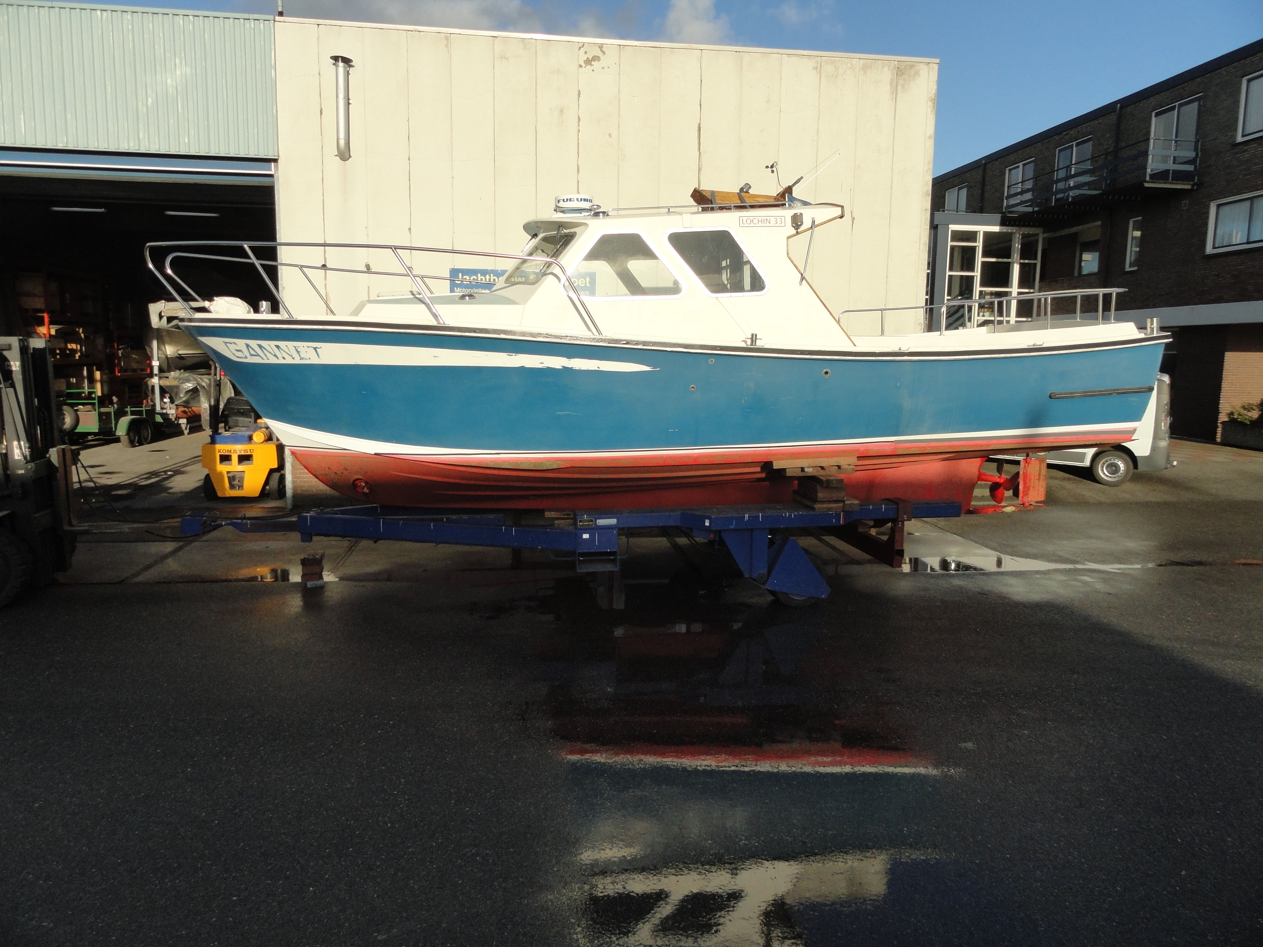 Schilderen Lochin 33 - Jachtbouw F.Ligtvoet