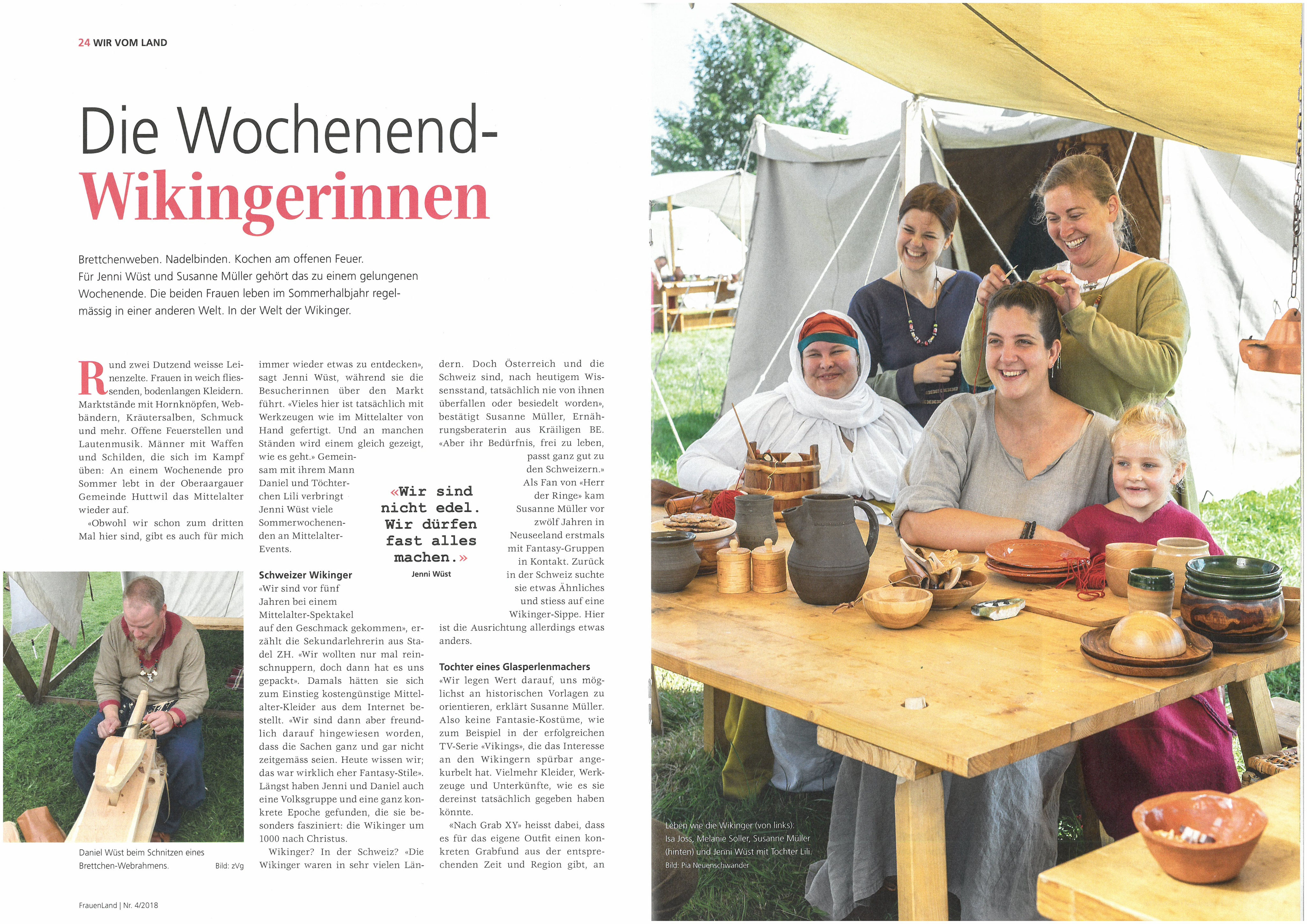 Wikinger der Schweiz - Mirimor Rund ums Mittelalter