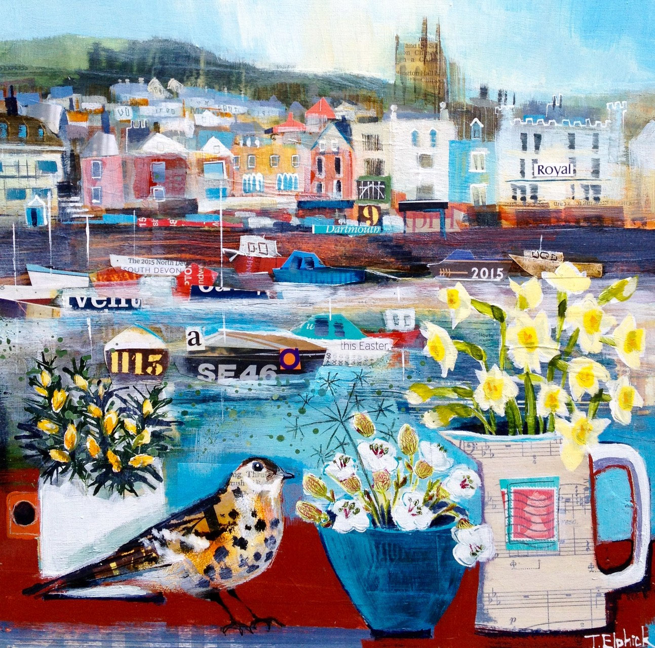 South Coast - Tracey Elphick Mixed Media Artist Cirencester