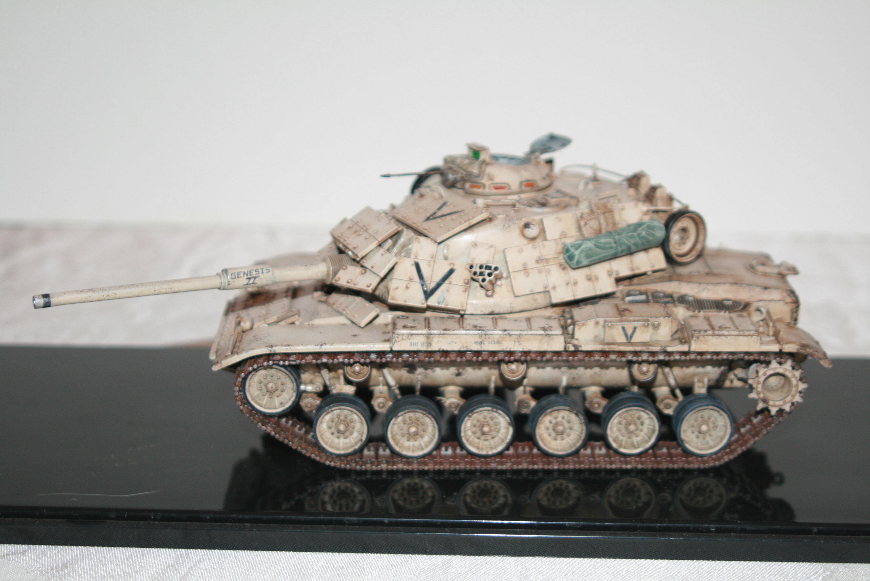 1/35 Tamiya USMC M60A1 w/ Reactive Armor - Tex the Model Maker