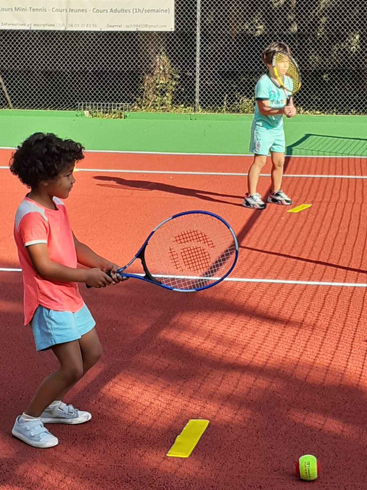 Mini-tennis - Site internet de l'APIH Tennis Saint-Maurice