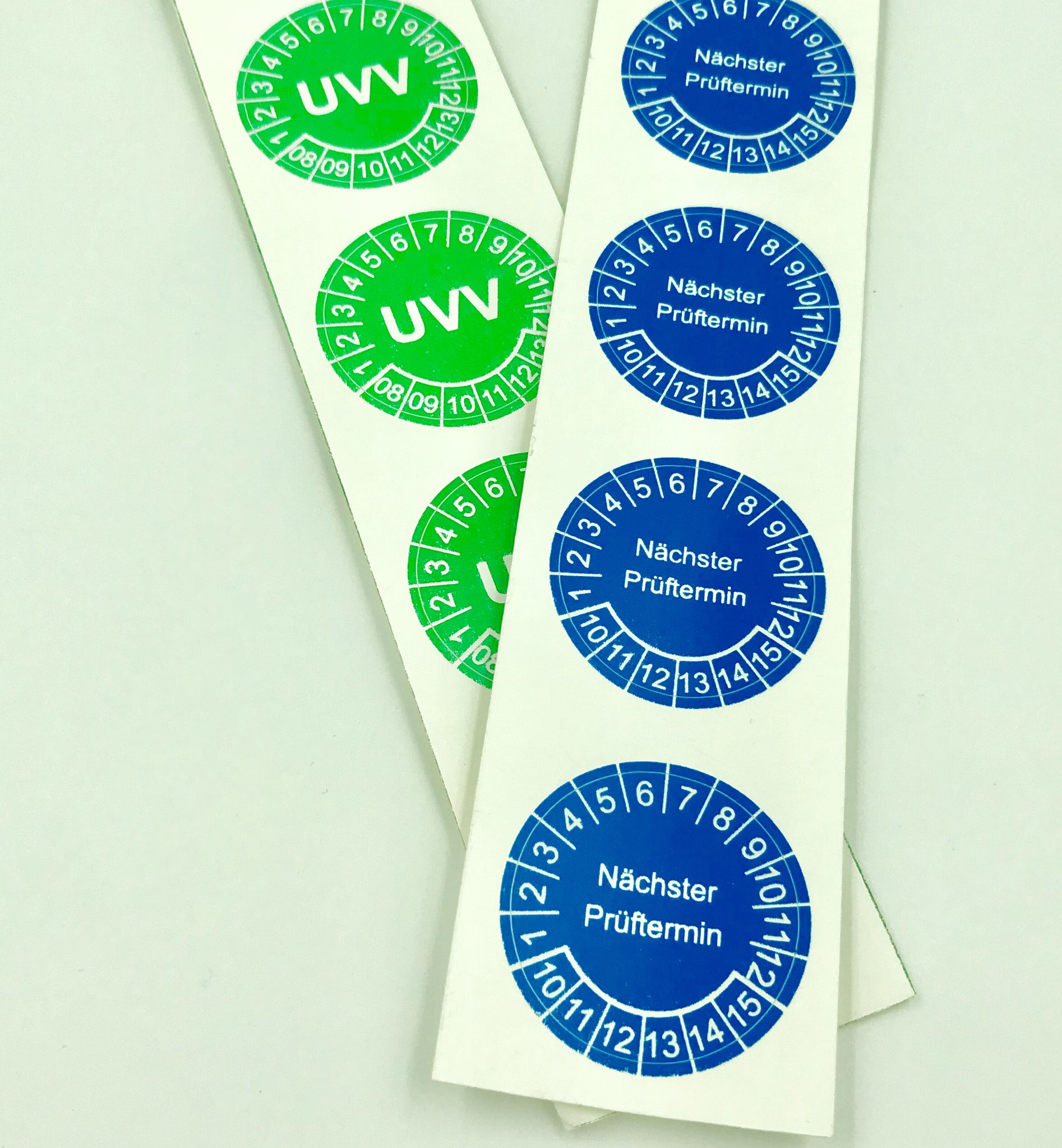 Inspection plate - Label und Sign