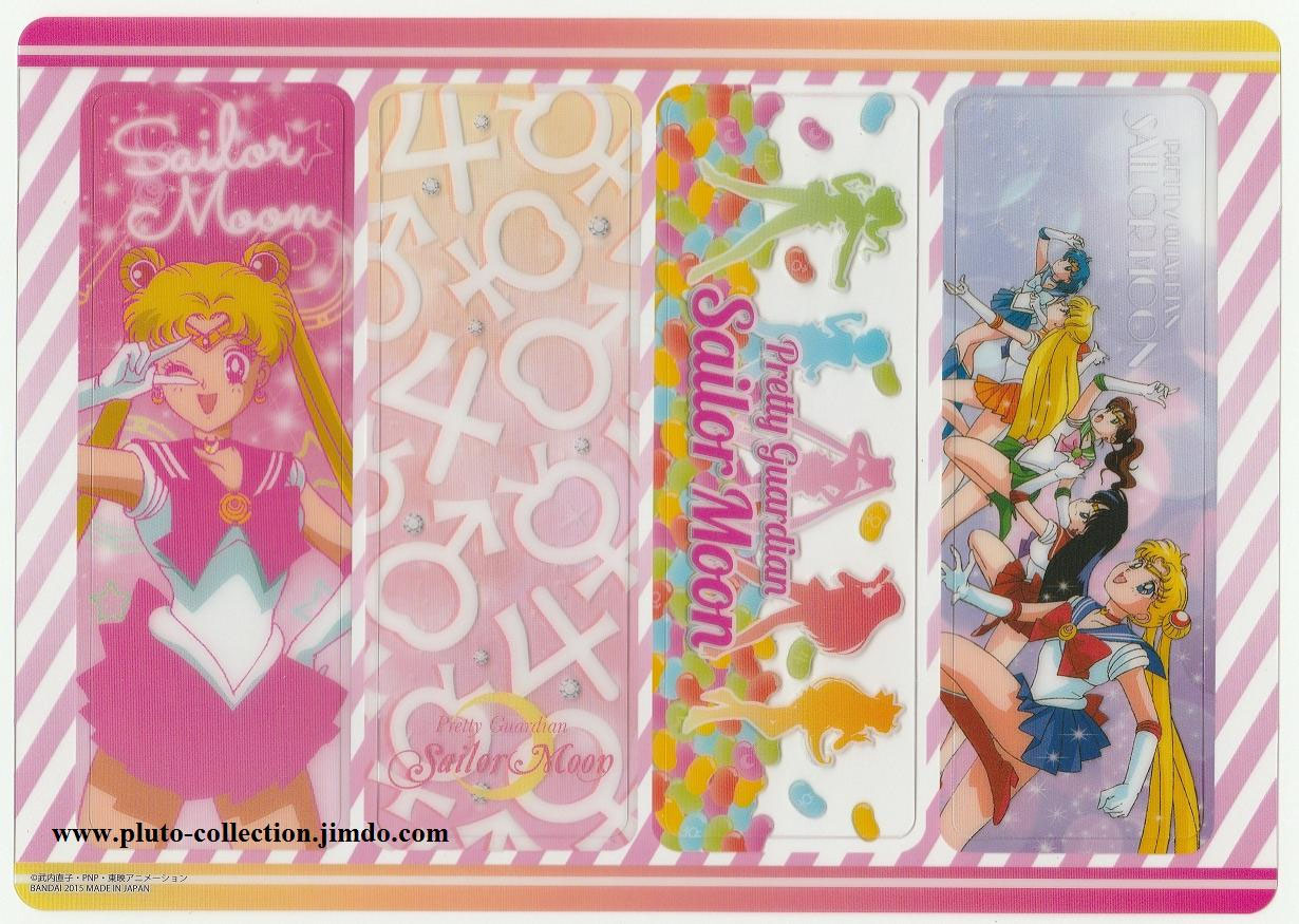 Carddass Jumbo Bookmark set - pluto-collection2