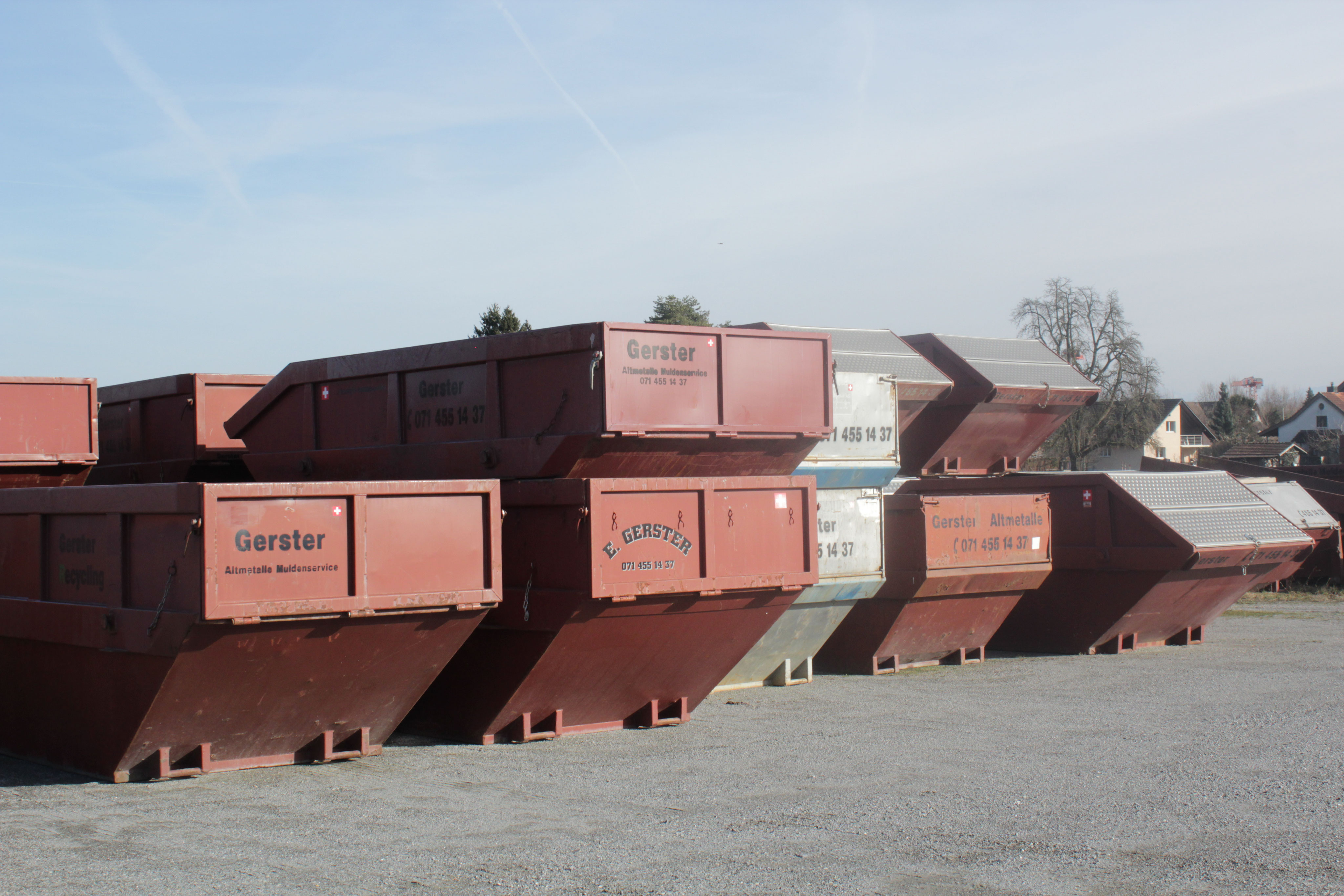 Muldenservice & Transporte - Gerster Recycling AG - Ihr ...