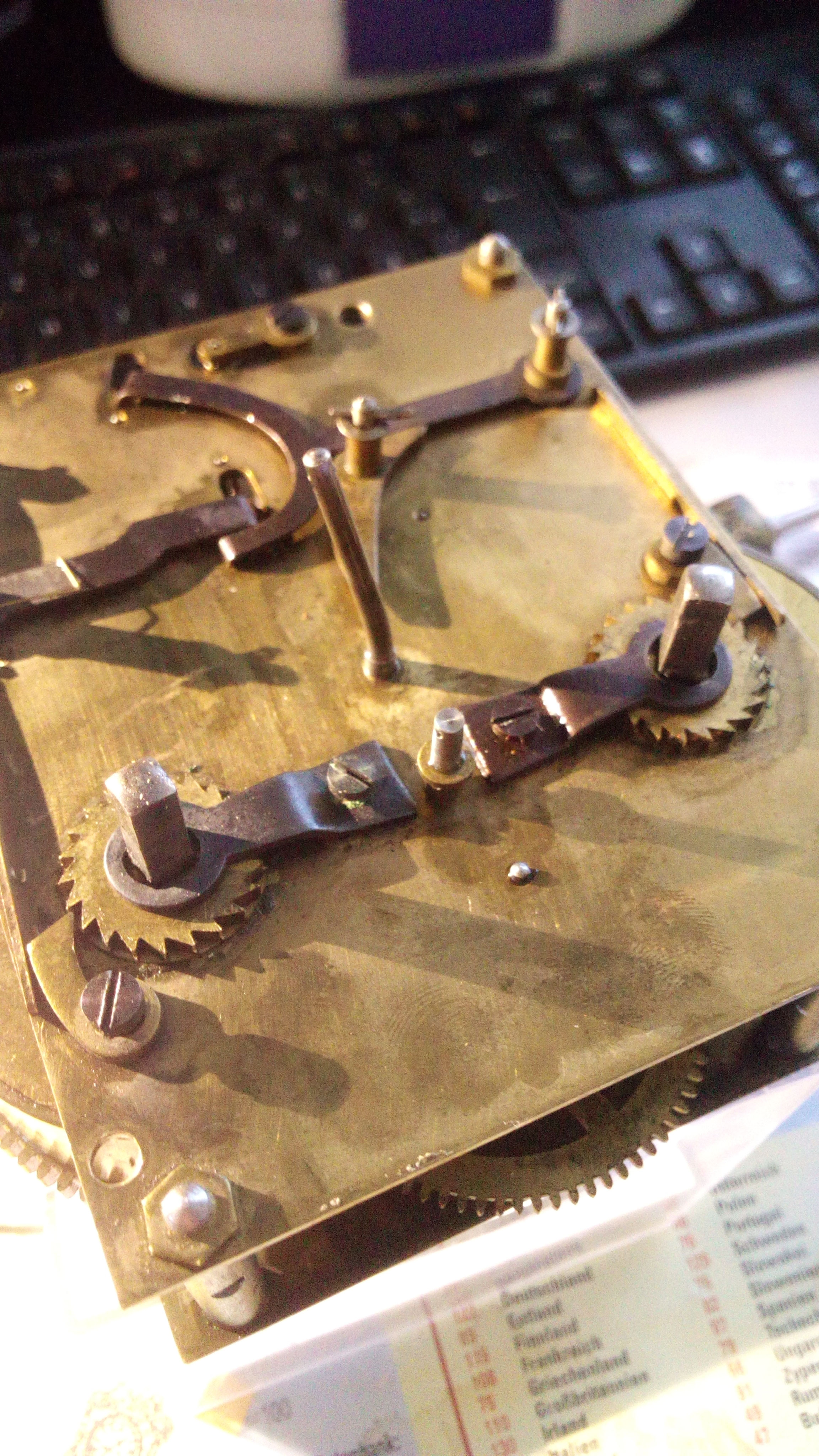 Regulator Badische Uhrenfabrik um 1910 - beimirticktswohls Webseite!