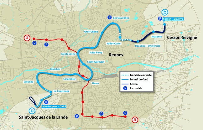 Métro de Rennes - Une nouvelle ligne, pour des déplacements plus ...